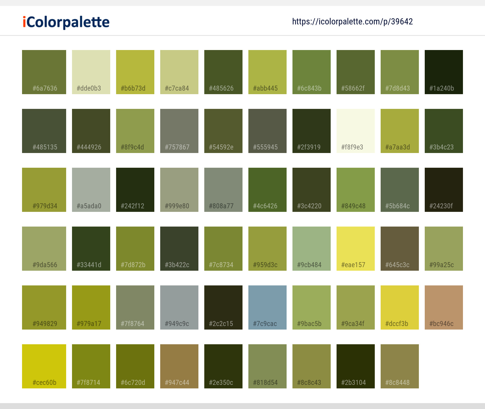 Color Palette Ideas from Grass Family Food Grain Image | iColorPalette