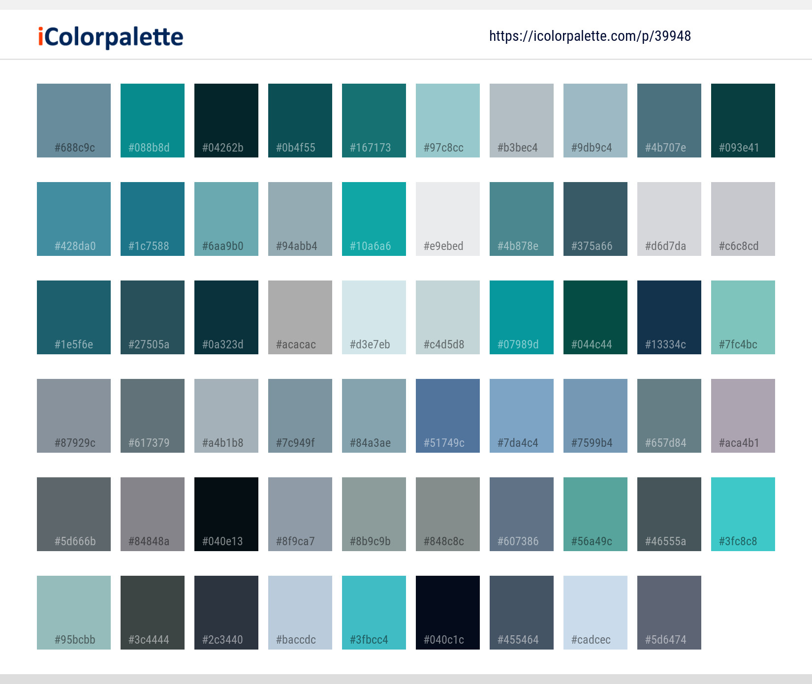 Color Palette Ideas from Wave Sea Wind Image | iColorpalette