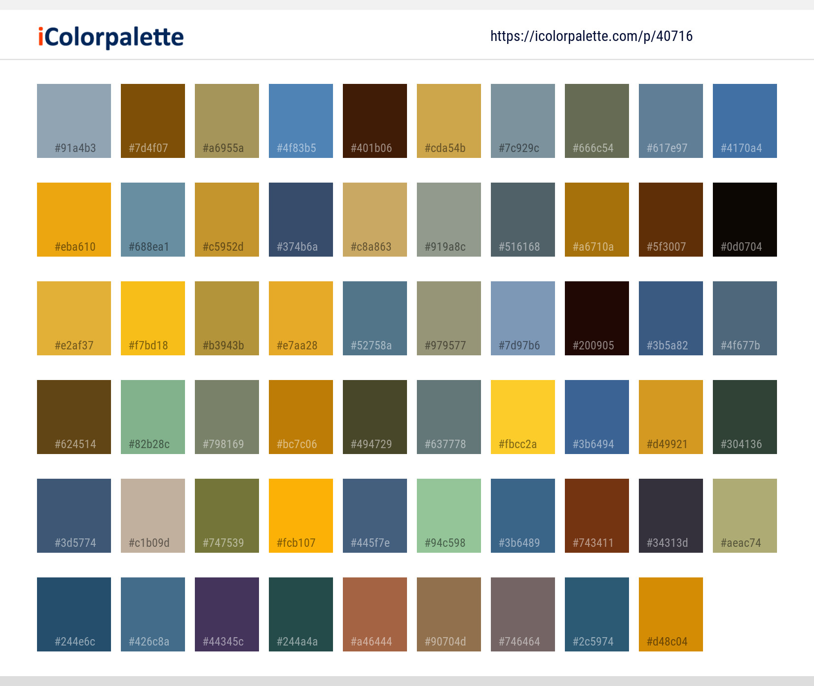 Color Palette Ideas from Sky Field Cloud Image | iColorpalette