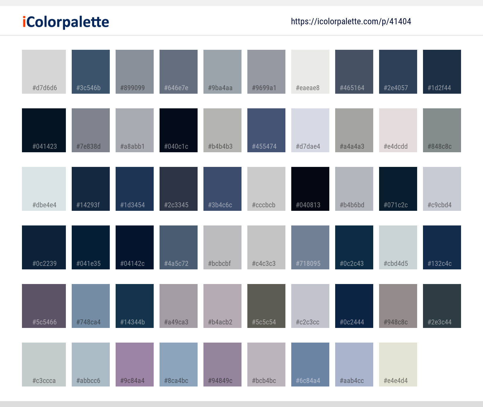 Color Palette Ideas from Freezing Frost Winter Image | iColorpalette