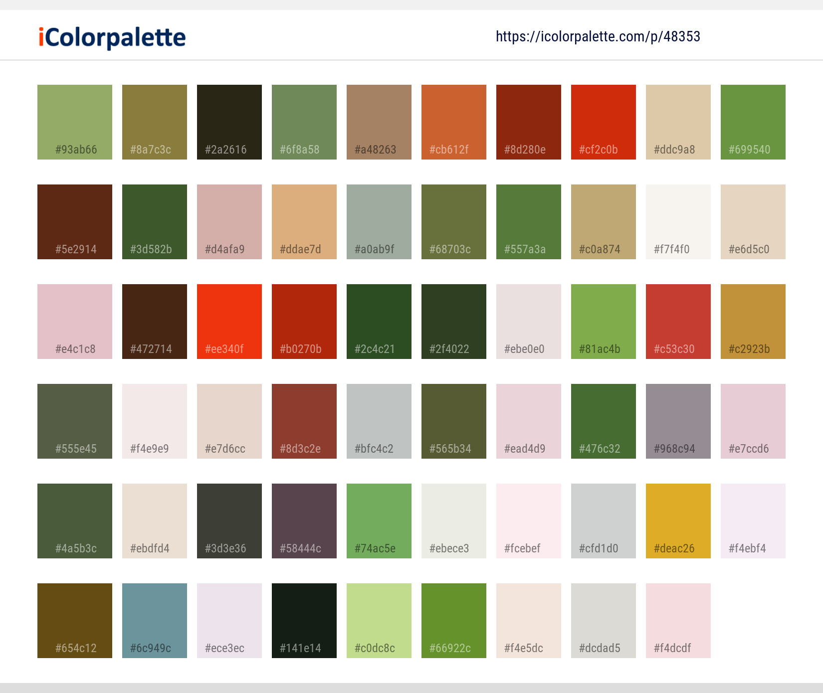 Color Palette Ideas from Flower Flora Nectar Image | iColorPalette