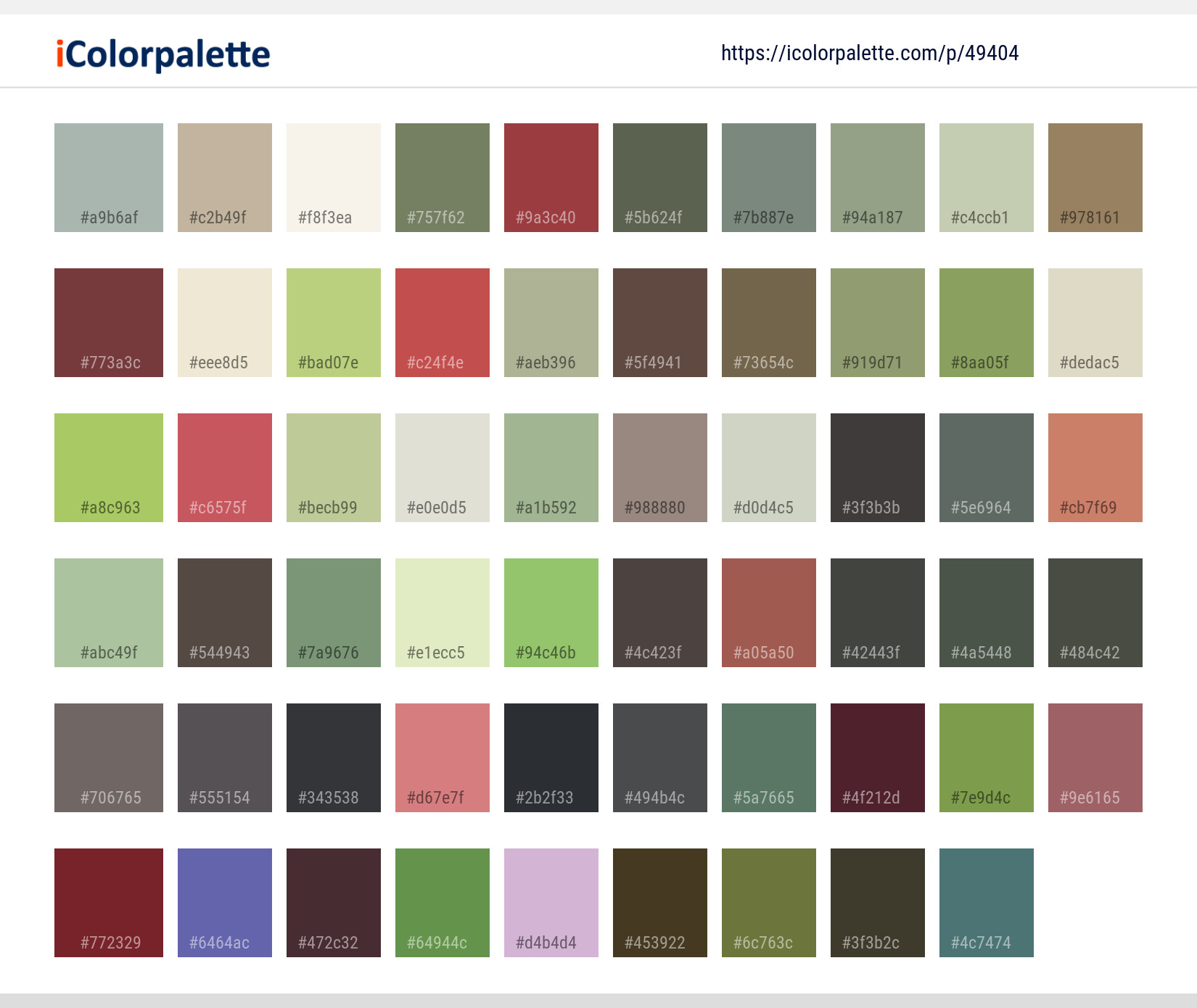 Color Palette Ideas from Red Nature Skin Image | iColorpalette
