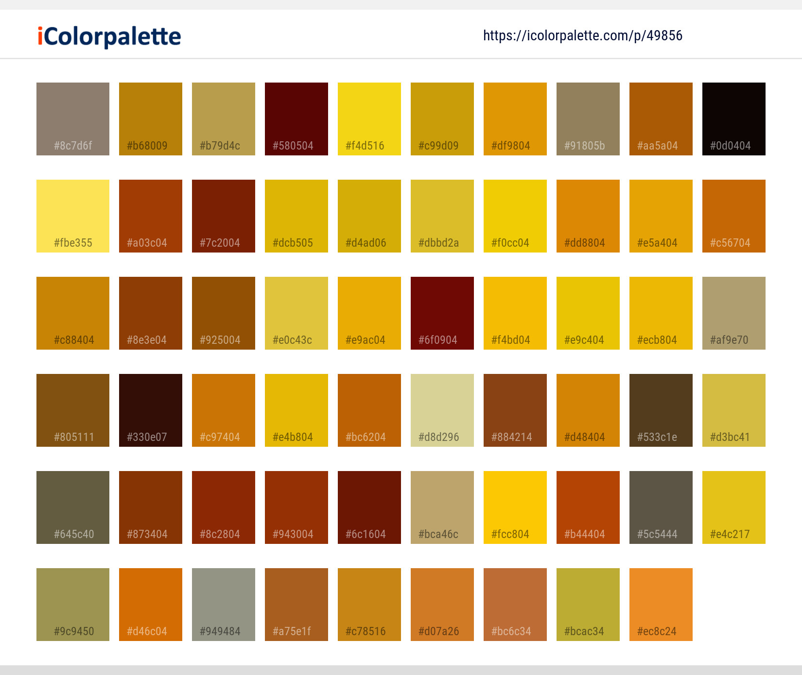 Color Palette Ideas from Yellow Honey Bee Nectar Image | iColorPalette