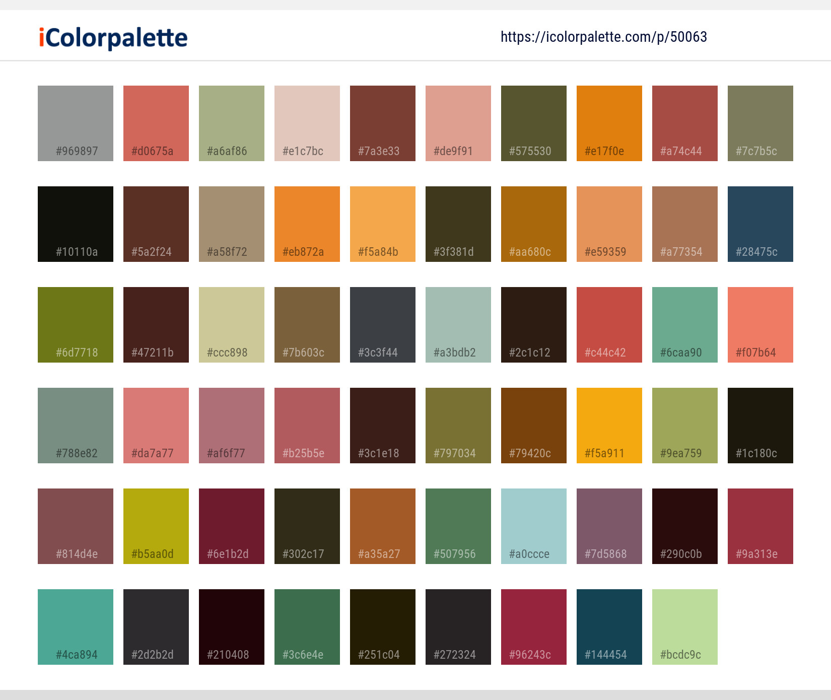 Color Palette Ideas from Reptile Chameleon Iguania Image | iColorPalette