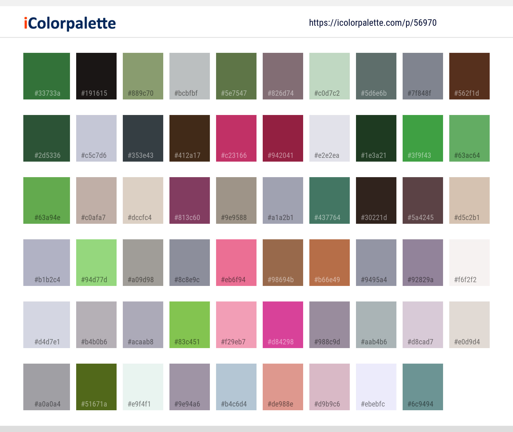 Color Palette Ideas from Flower Centrepiece Floristry Image | iColorpalette