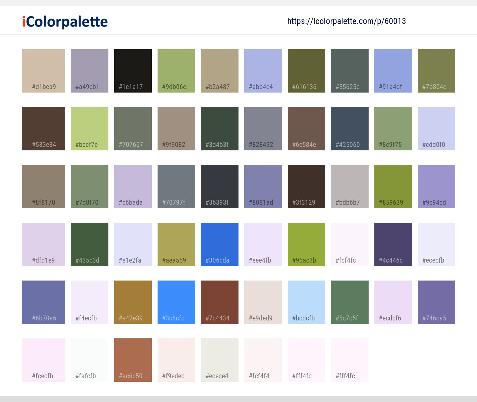 Color Palette Ideas from Mountainous Landforms Mountain Range Image ...