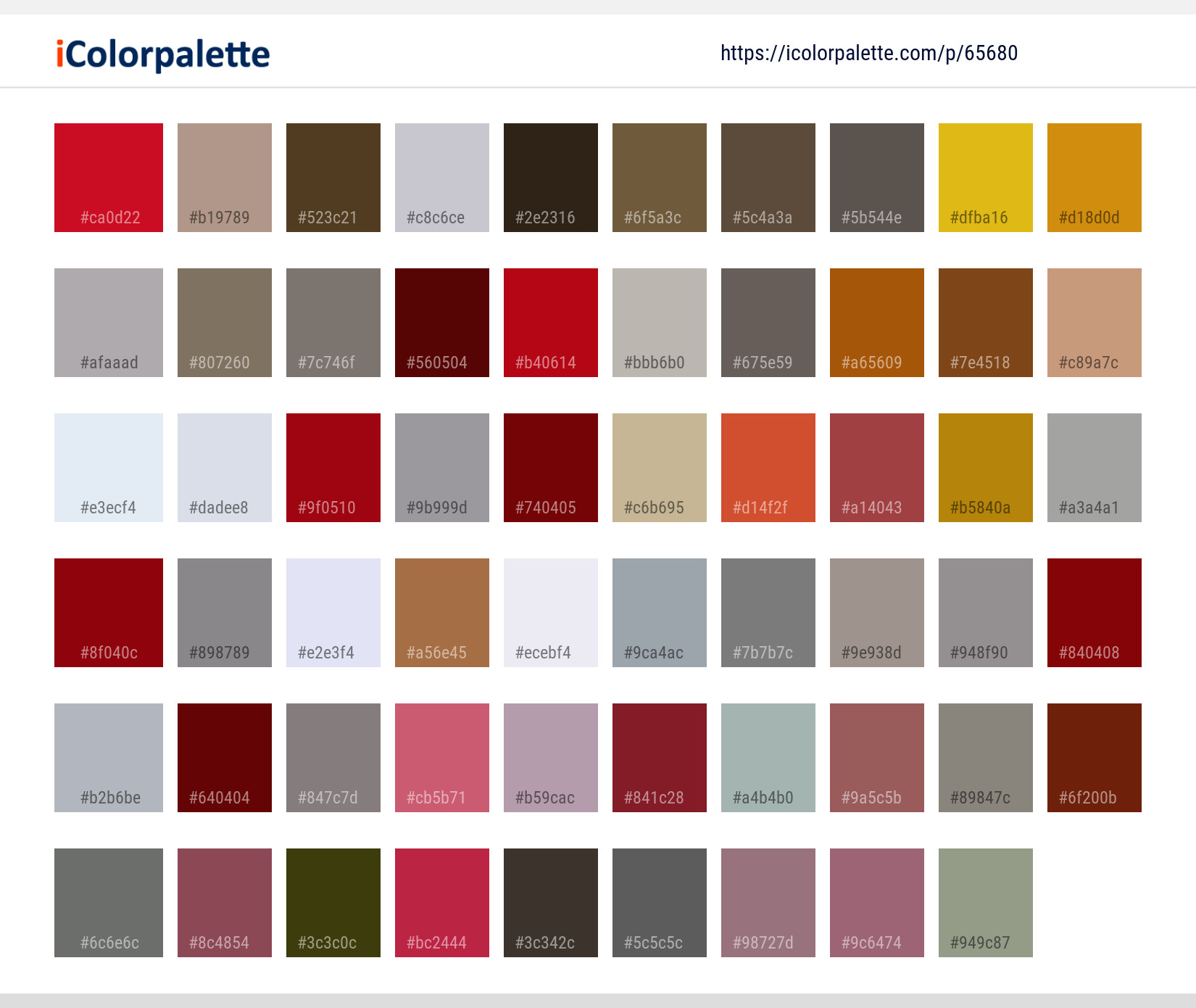Color Palette Ideas from Flower Red Flowering Plant Image | iColorpalette