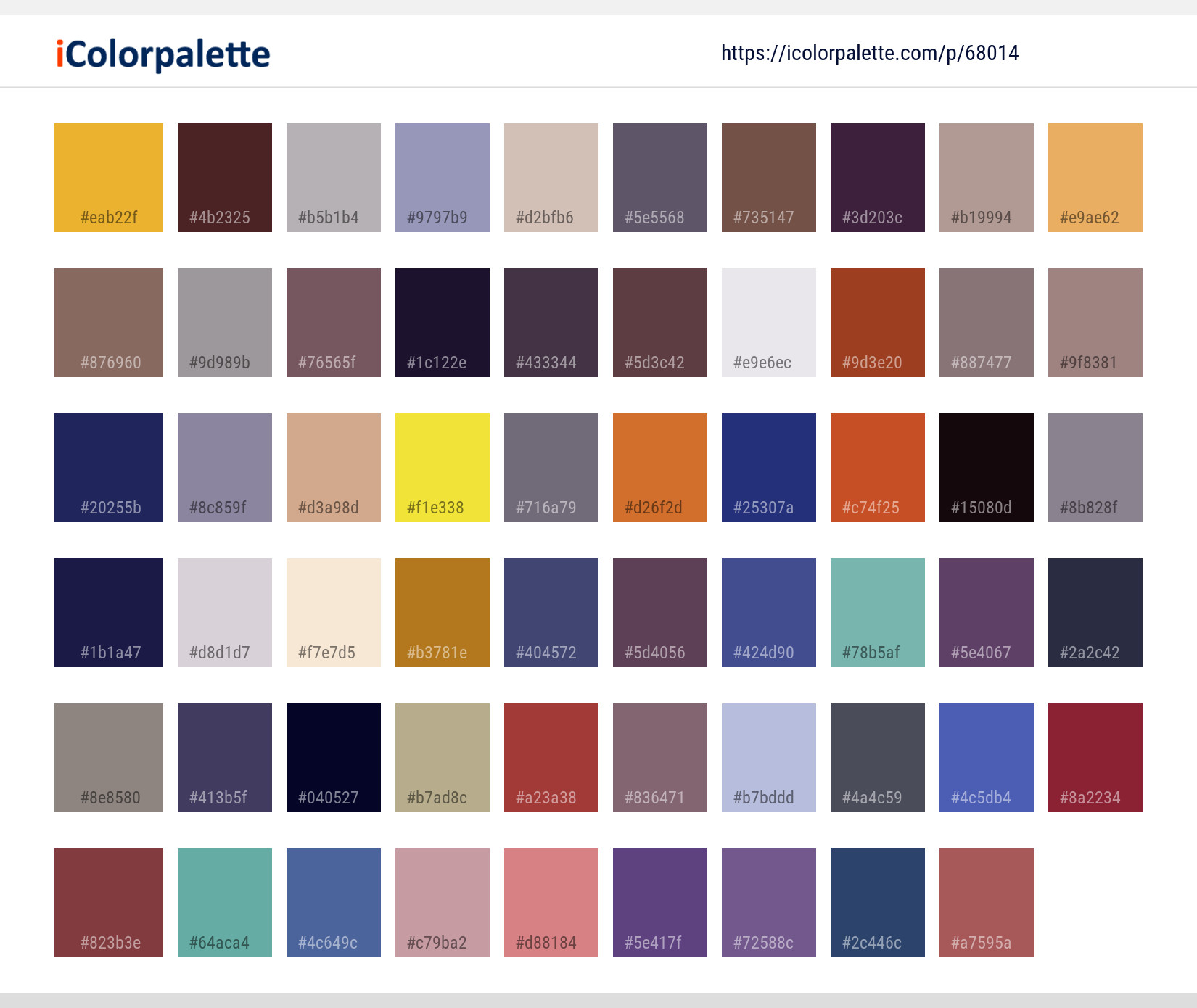 Color Palette Ideas from Owl Beak Fauna Image | iColorpalette