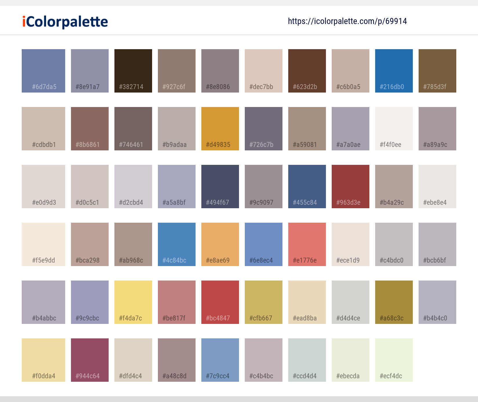 Color Palette Ideas from Flower Blue Blossom Image | iColorpalette