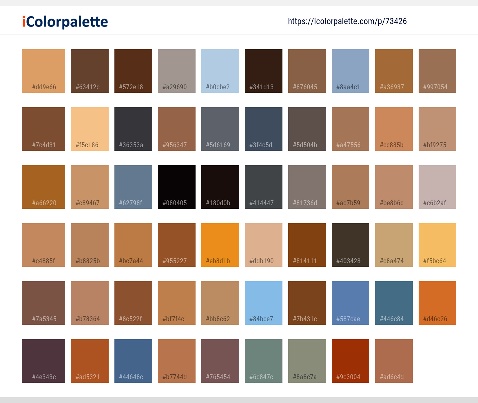 Color Palette Ideas from Fauna Reptile Agamidae Image | iColorpalette