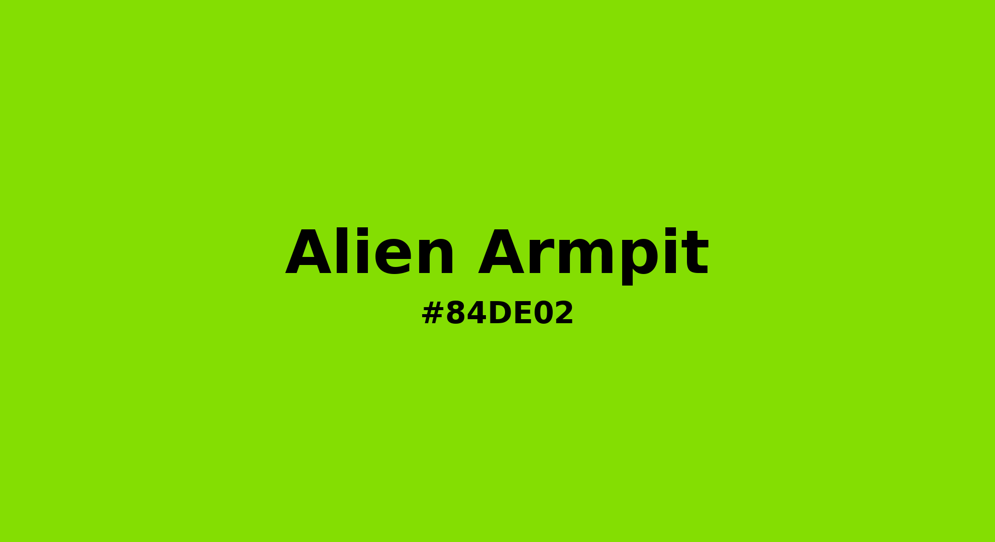 Alien Armpit | Color conversion CMYK | Hsl | Rgb | Pantone Printing Match