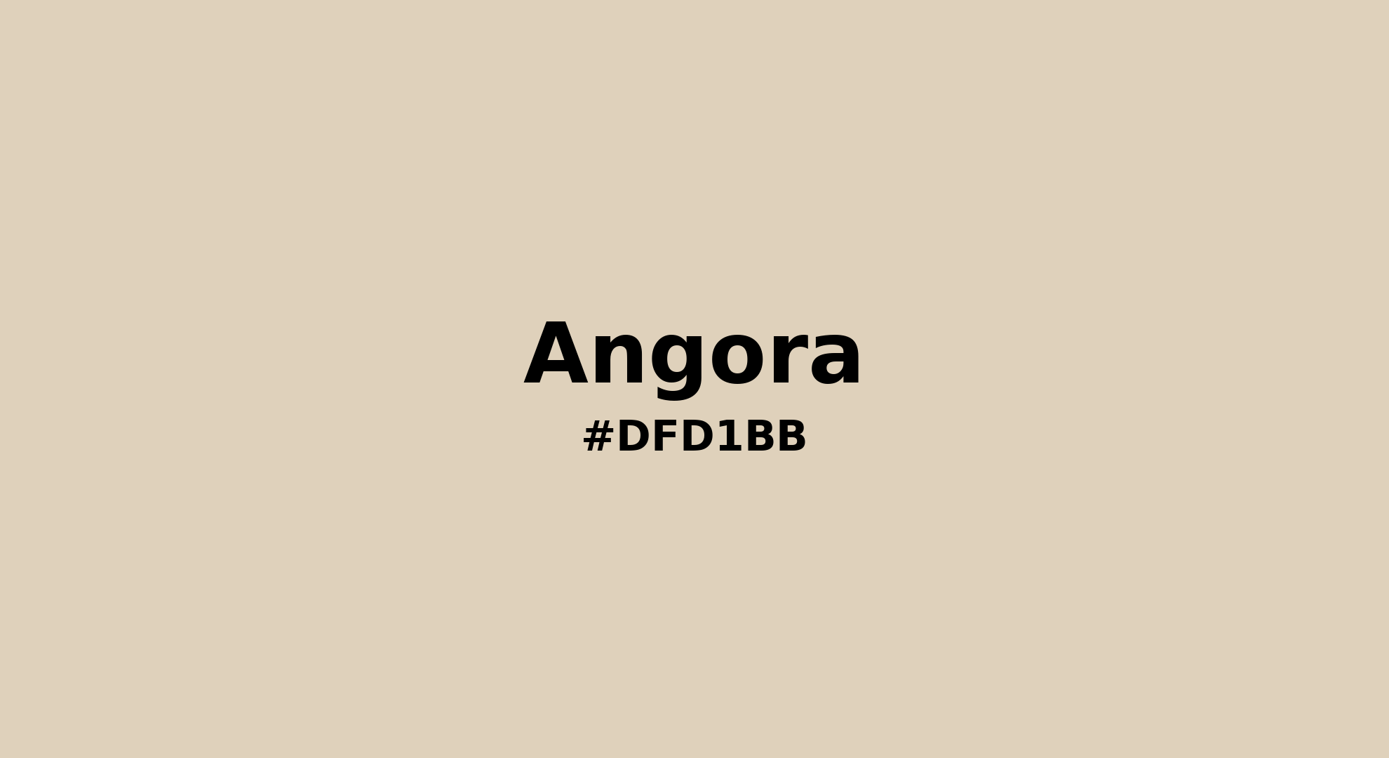 Hex Color #dfd1bb | Printing Match PANTONE 12-0605 TCX | Color ...