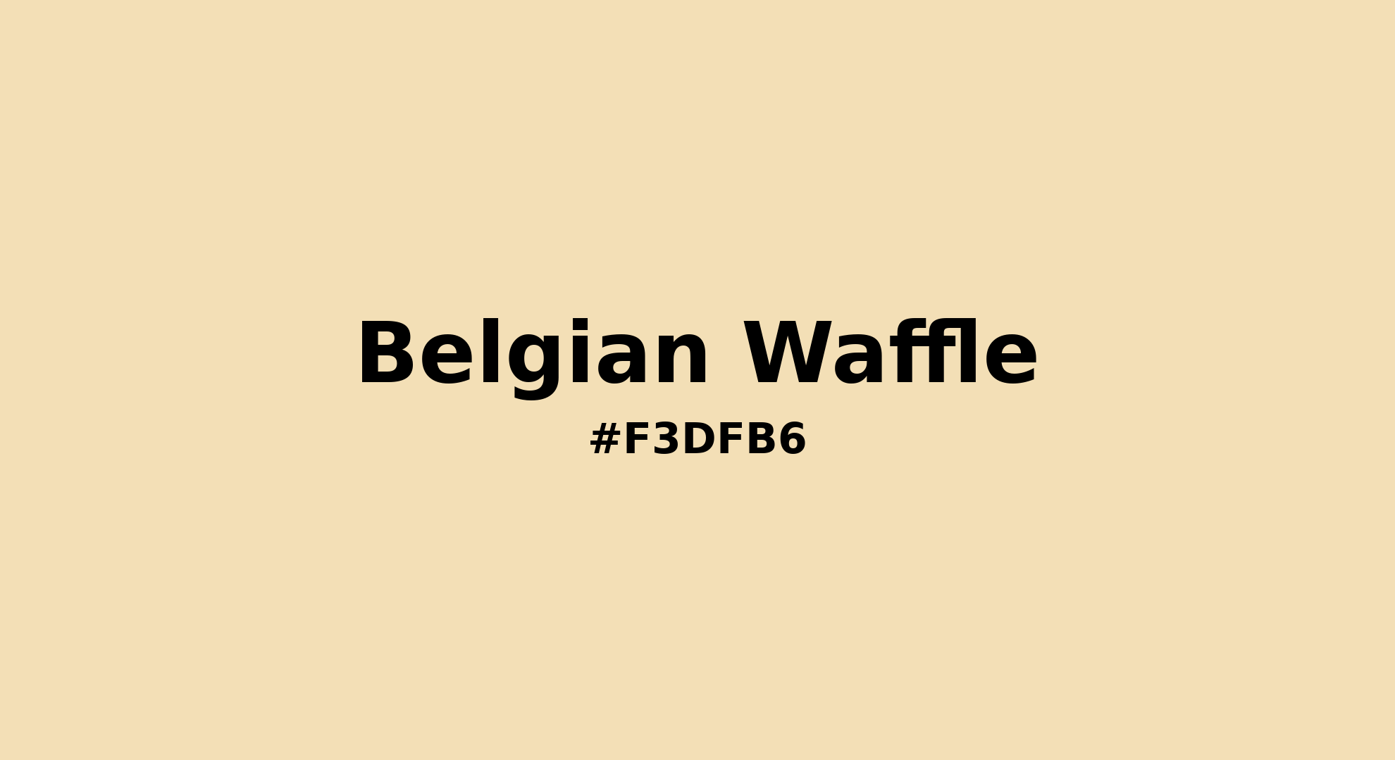 Belgian Waffle | Color conversion CMYK | Hsl | Rgb | Pantone Printing Match