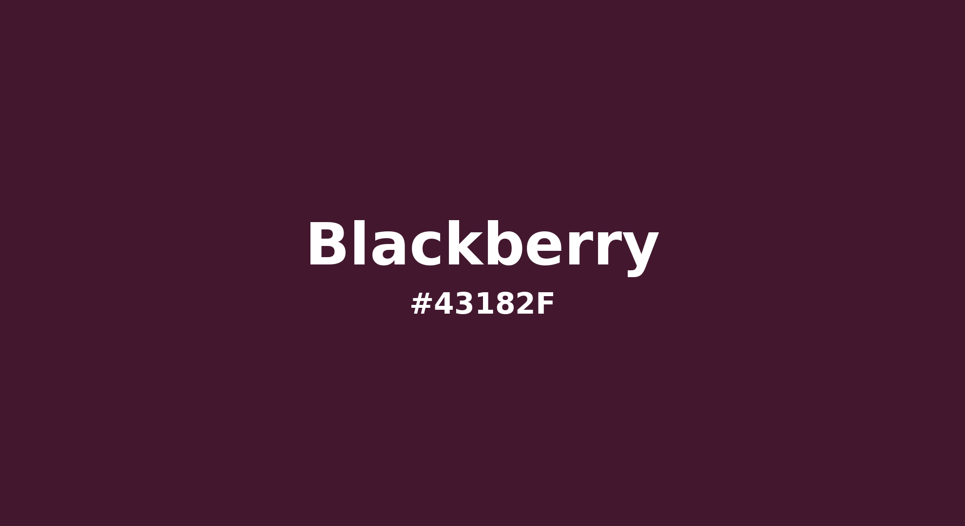Blackberry | Color conversion CMYK | Hsl | Rgb | Pantone Printing Match