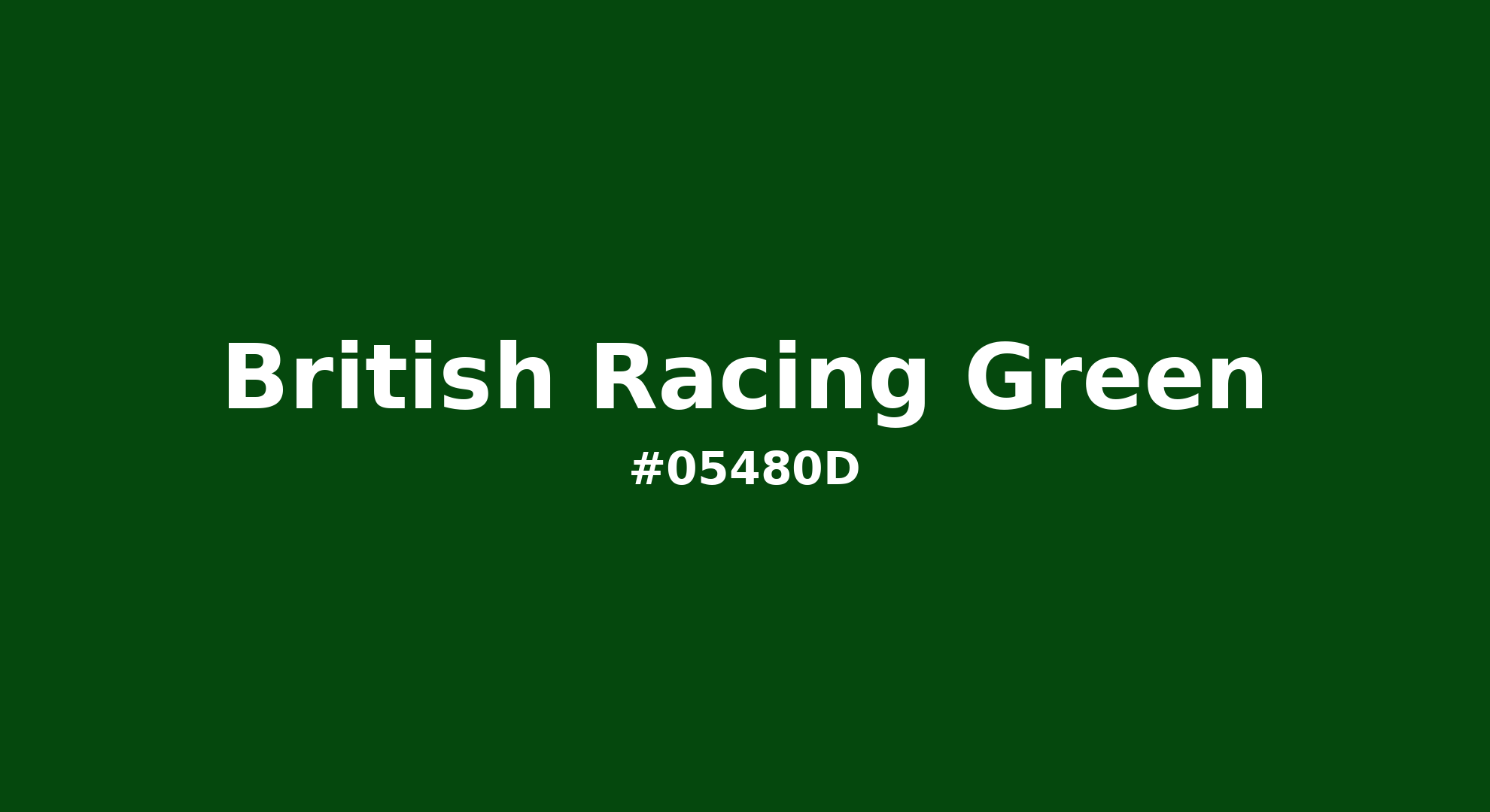British Racing Green | Color conversion CMYK | Hsl | Rgb | Pantone ...