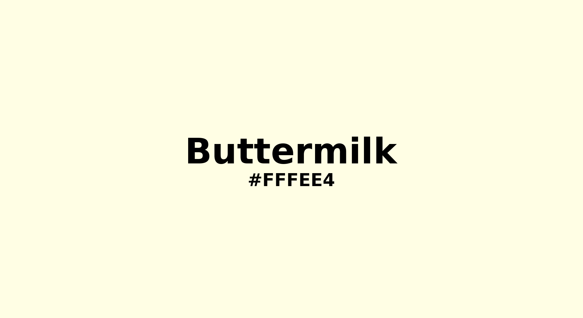 Buttermilk | Color conversion CMYK | Hsl | Rgb | Pantone Printing Match