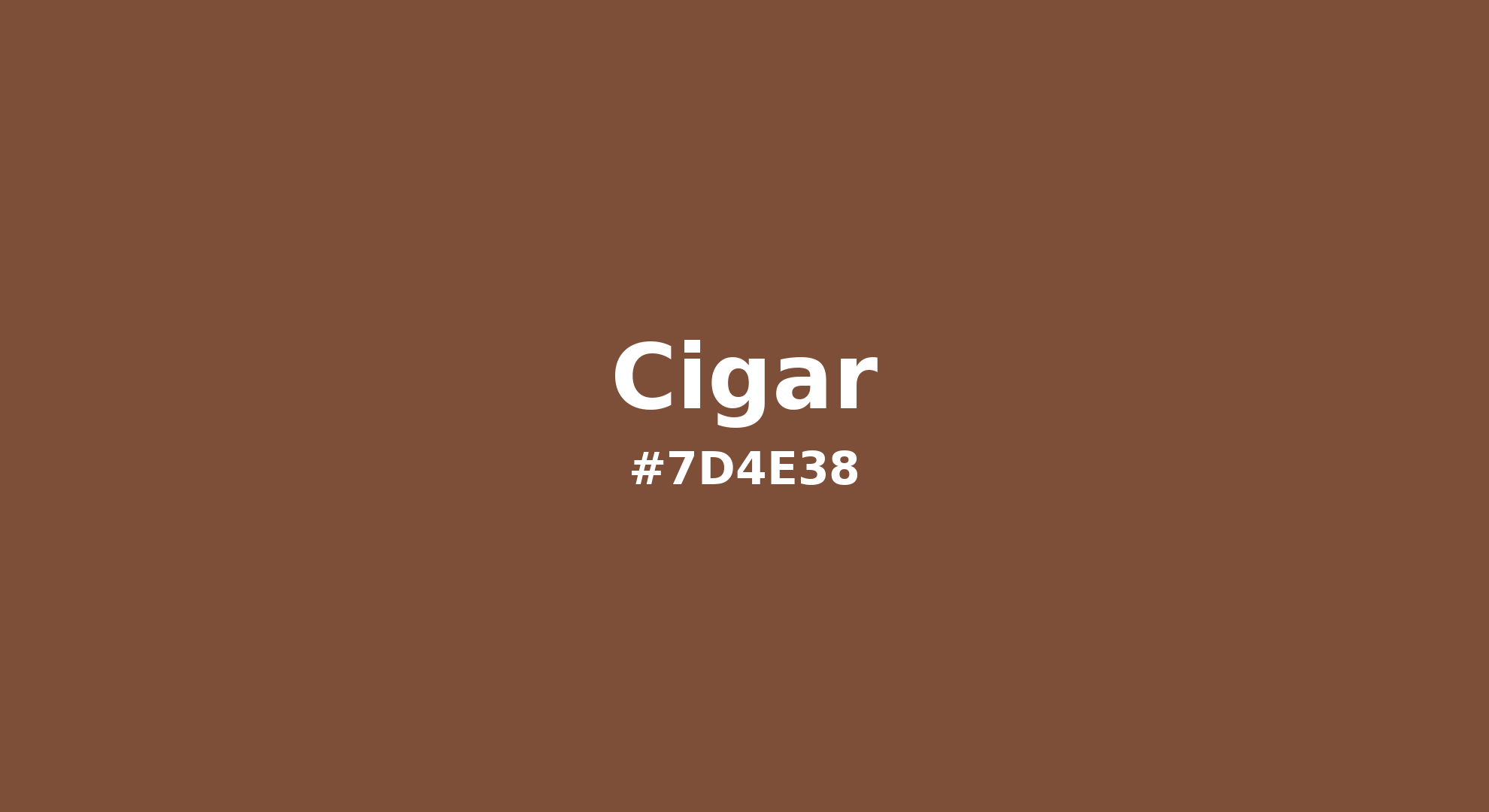 Cigar | Color conversion CMYK | Hsl | Rgb | Pantone Printing Match