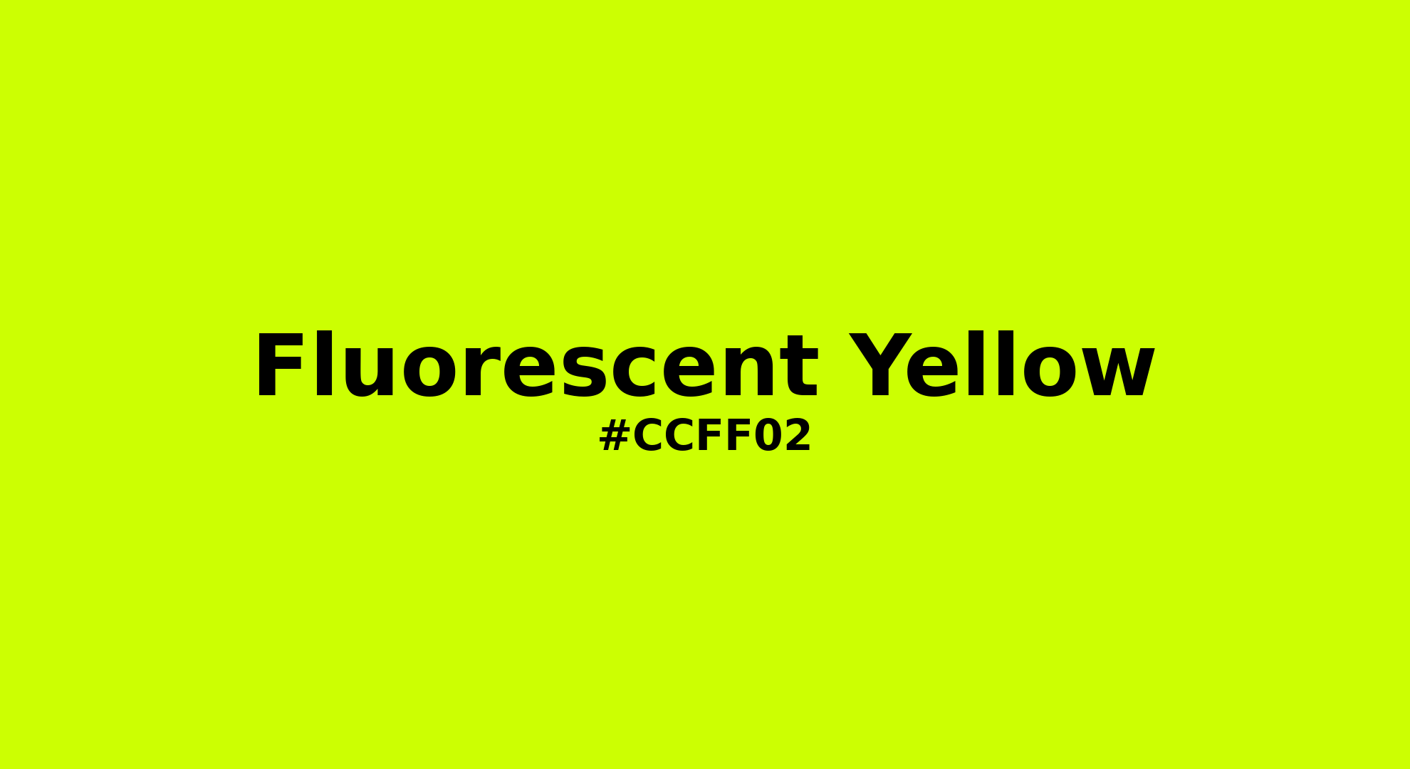Fluorescent Yellow | Color conversion CMYK | Hsl | Rgb | Pantone ...