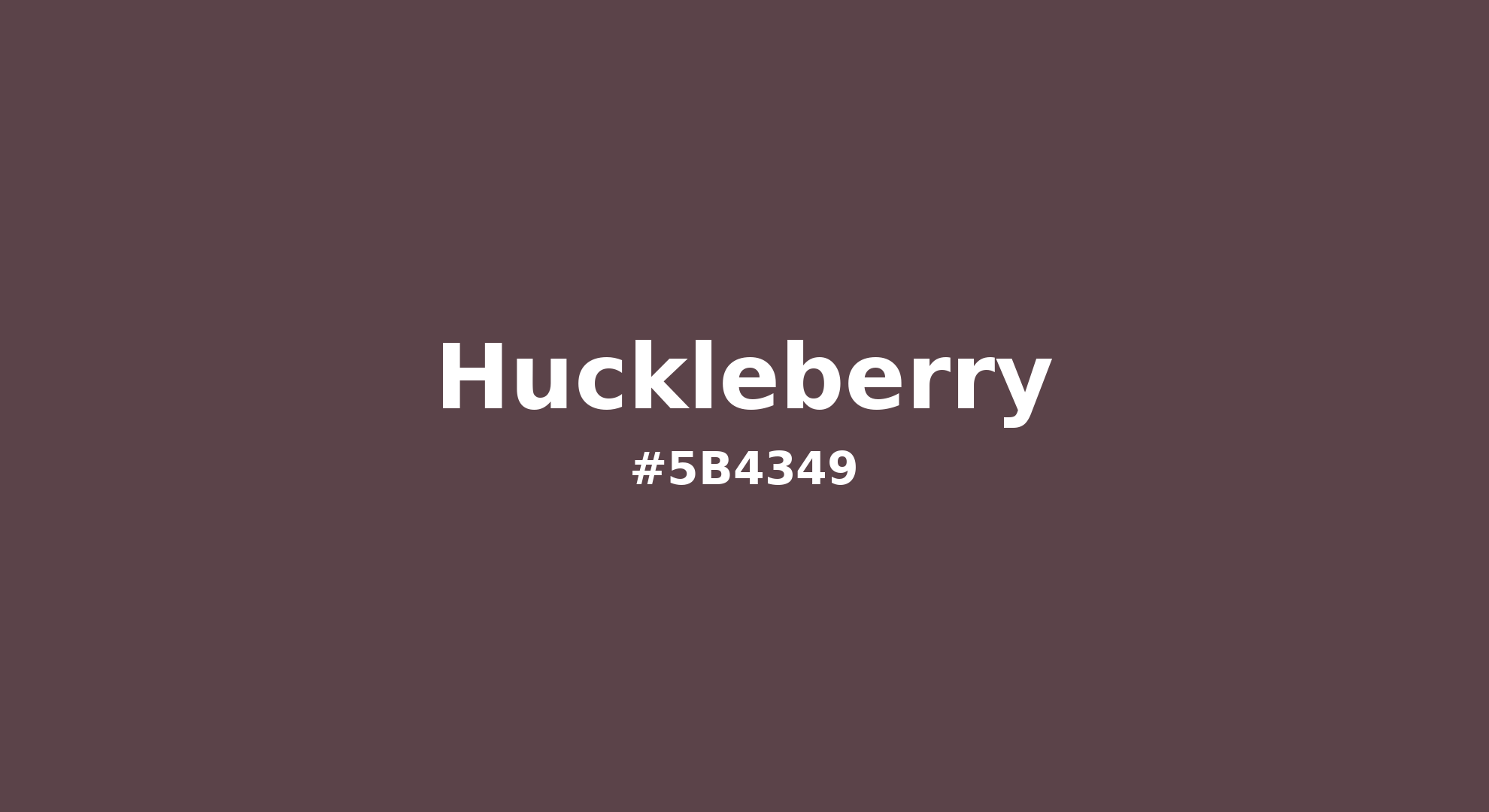 Hex Color #5b4349 | Printing Match PANTONE 19-1620 TCX | Color ...
