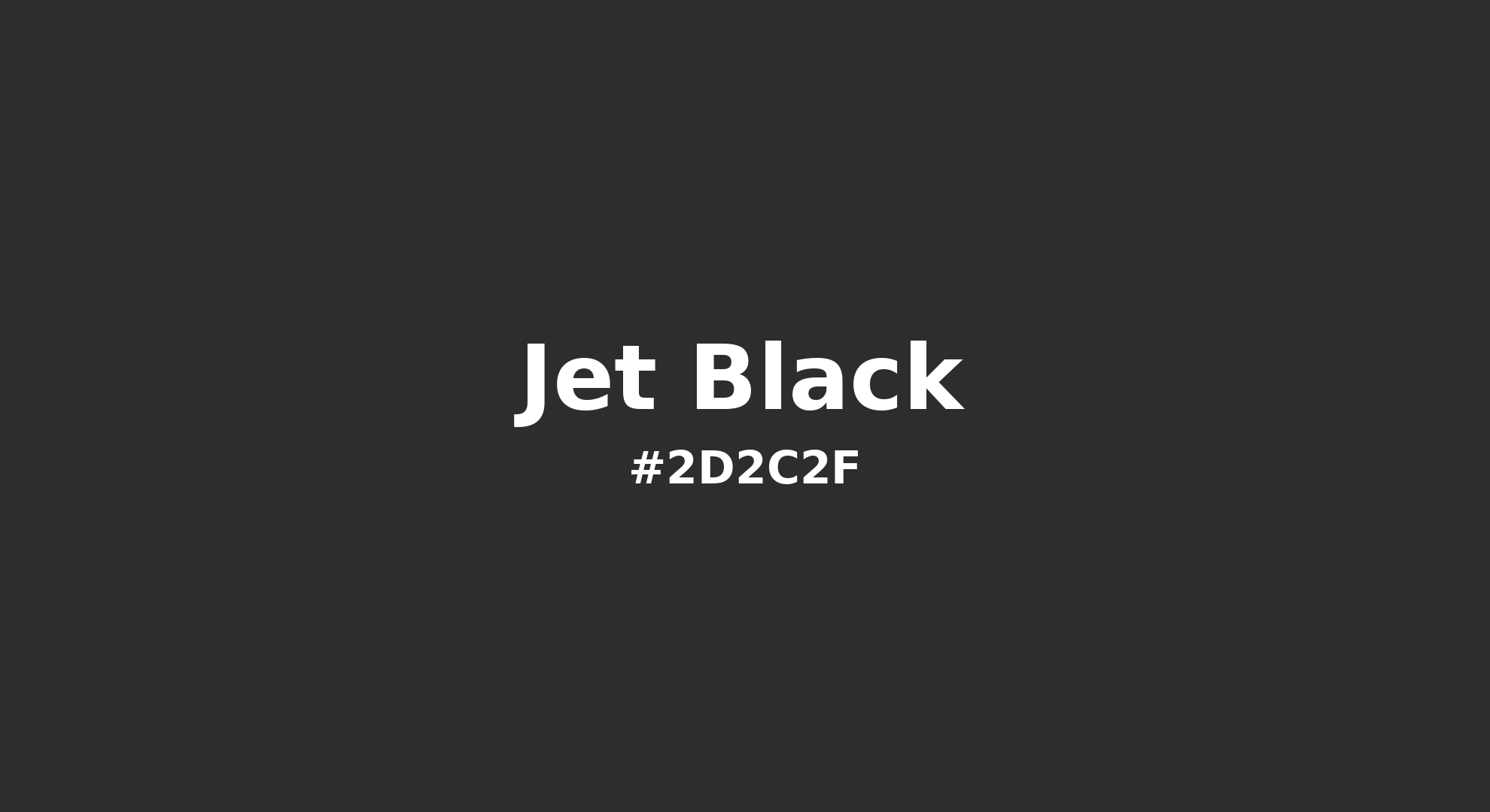 Hex Color #2d2c2f | Printing Match PANTONE 19-0303 TCX | Color ...