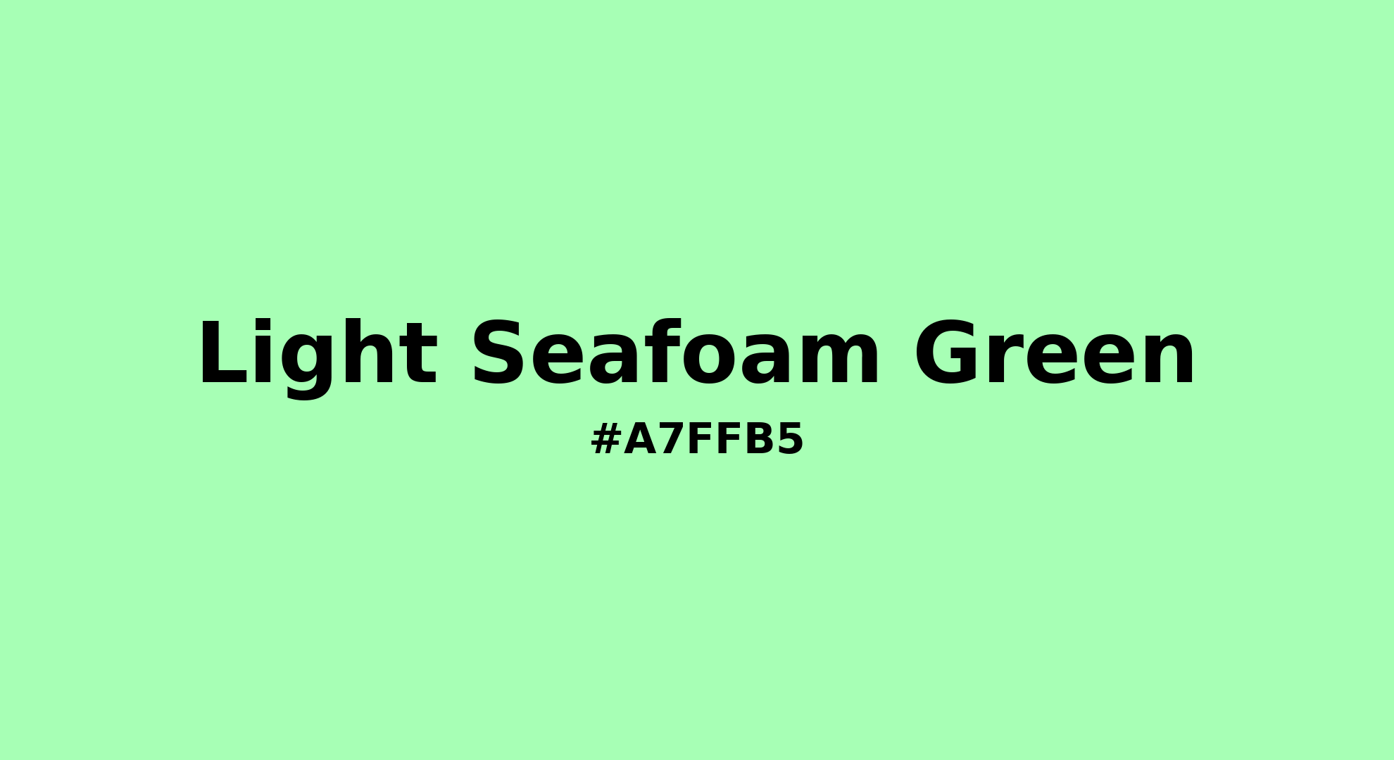 Light Seafoam Green | Color conversion CMYK | Hsl | Rgb | Pantone ...