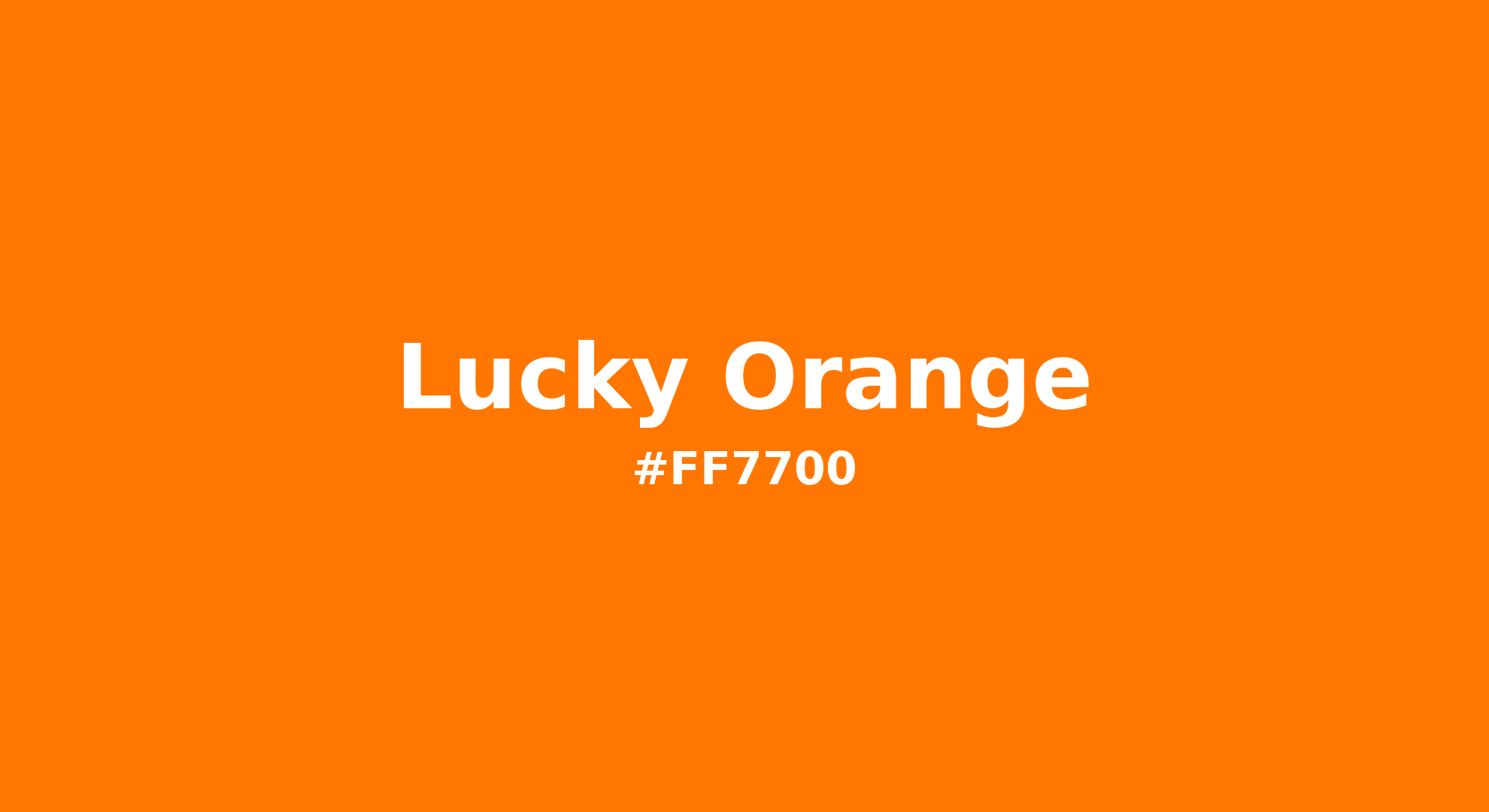 Lucky Orange | Color conversion CMYK | Hsl | Rgb | Pantone Printing Match