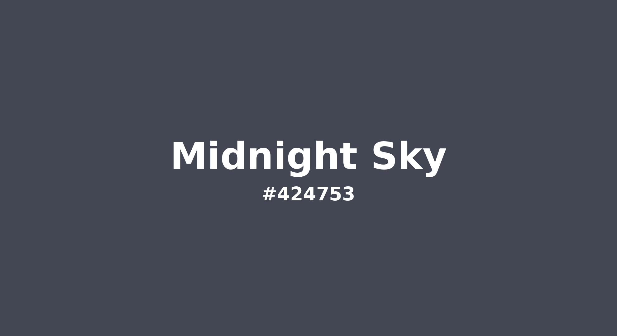 Midnight Sky | Color conversion CMYK | Hsl | Rgb | Pantone Printing Match