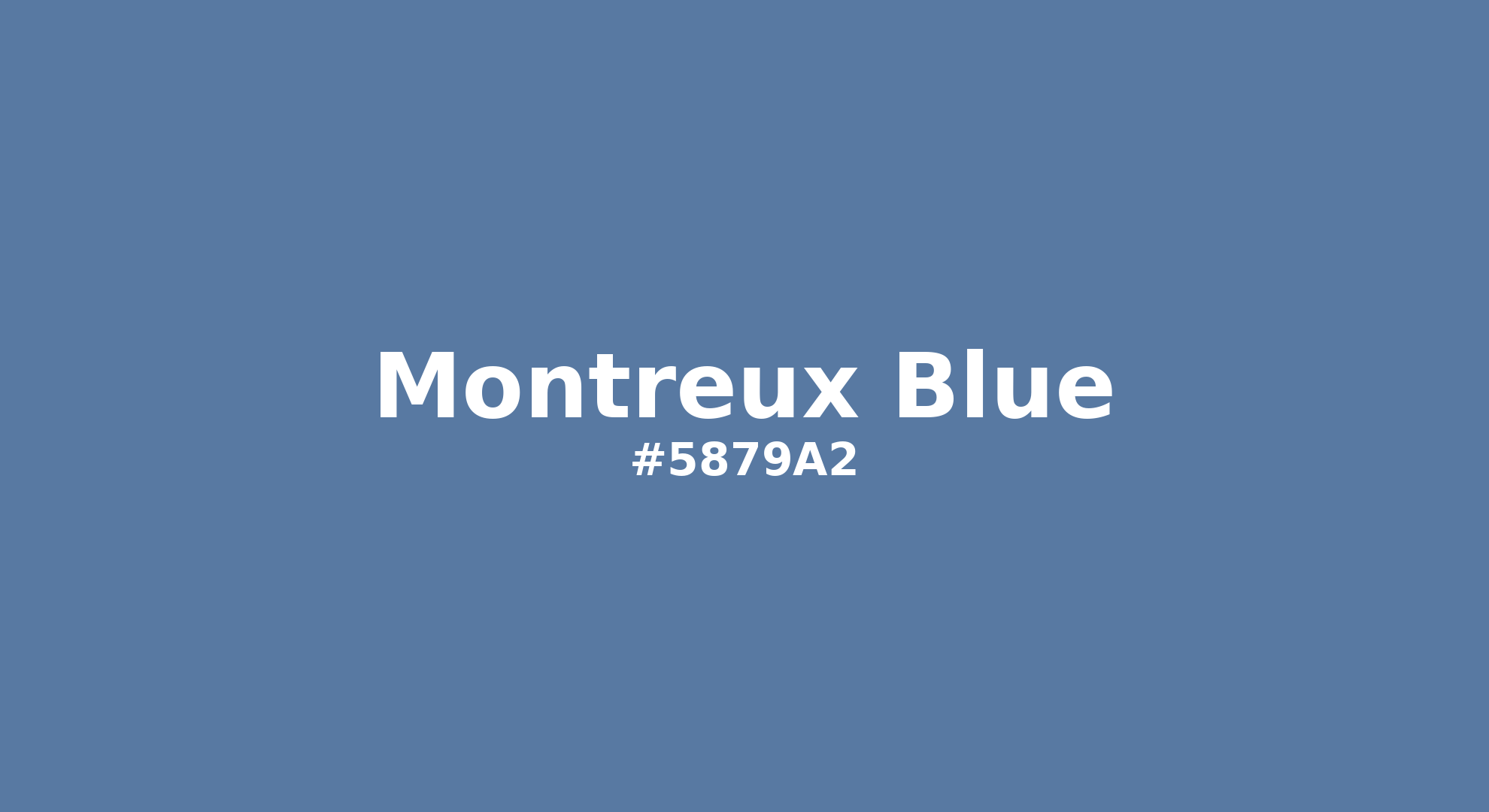 Hex Color #5879a2 | Printing Match PANTONE 17-4027 TCX | Color ...