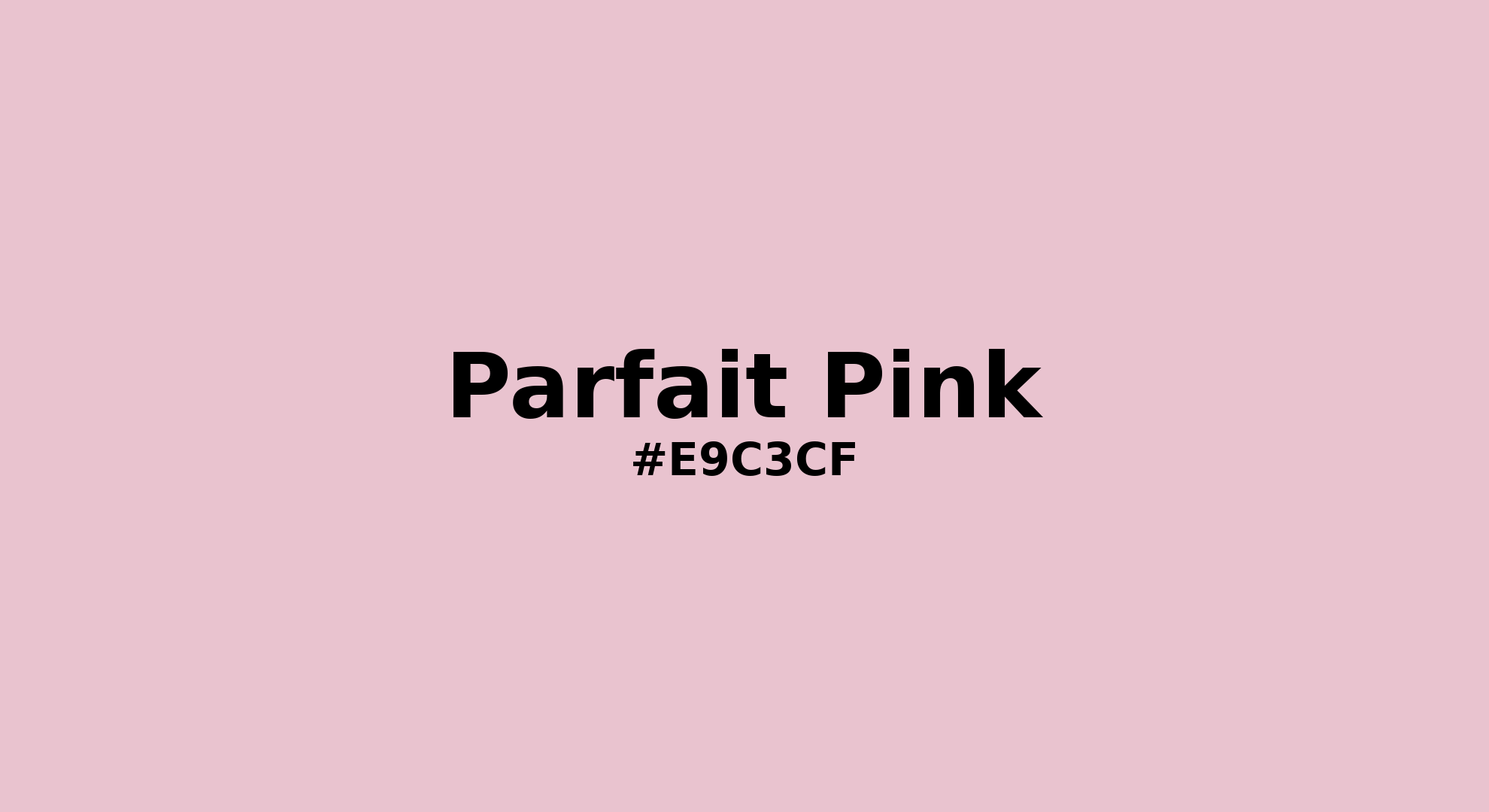 Hex Color #e9c3cf | Printing Match PANTONE 13-2804 TCX | Color ...