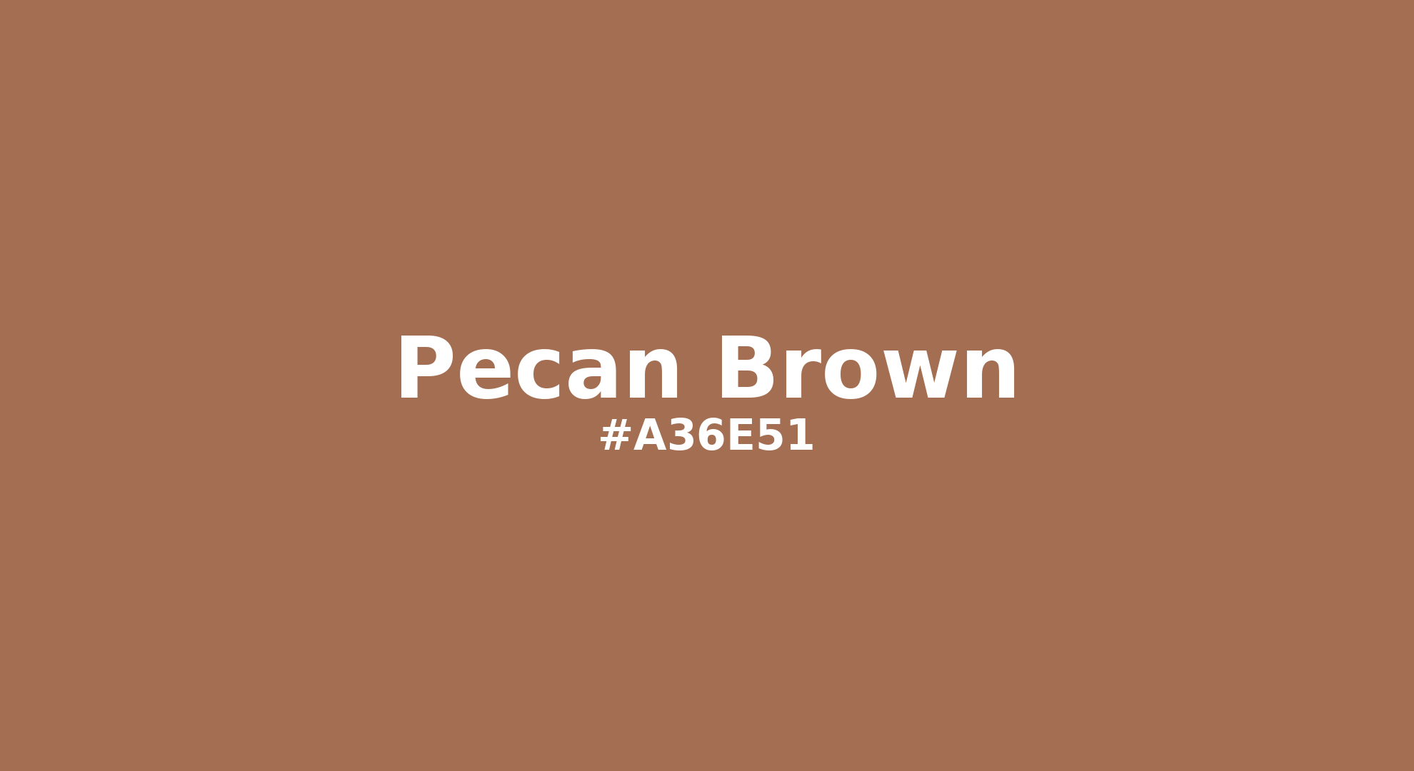 Pecan Brown | Printing Match PANTONE 17-1430 TCX | Color conversion ...