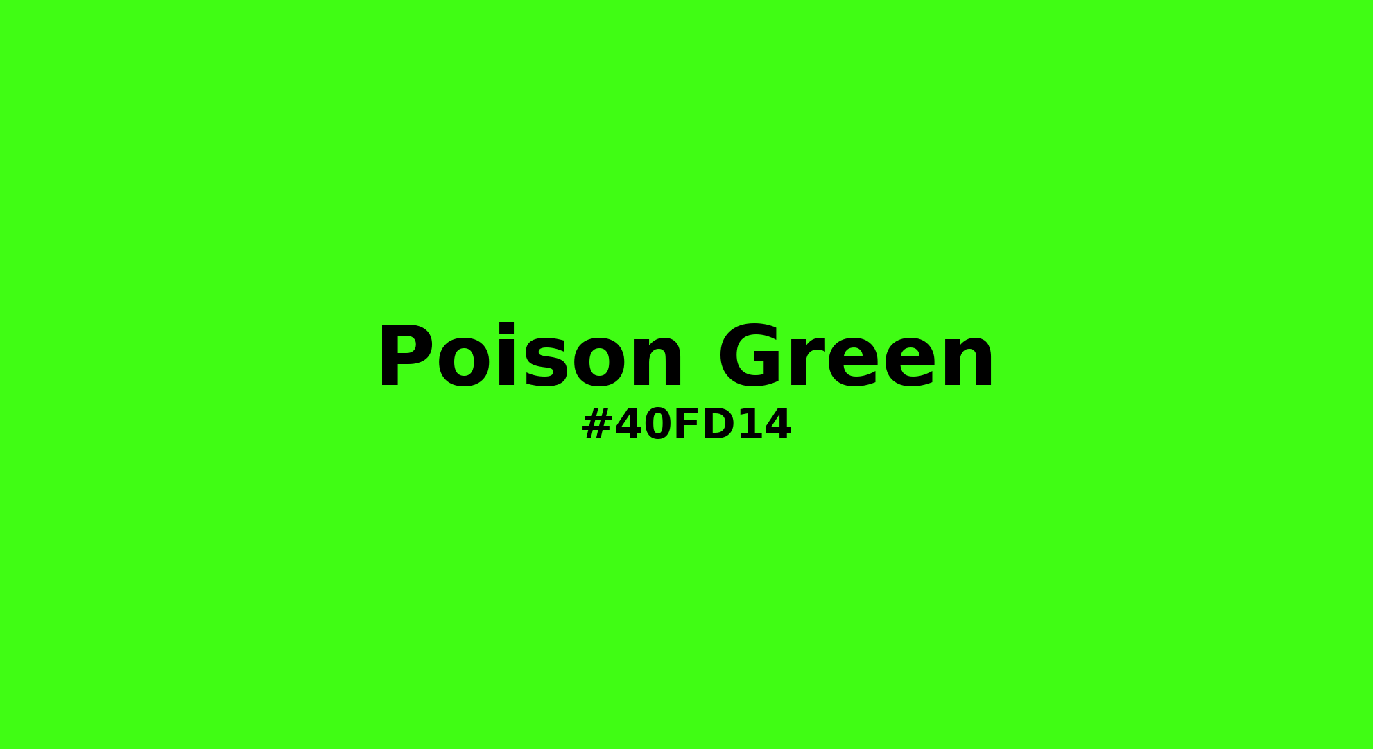 Poison Green | Color conversion CMYK | Hsl | Rgb | Pantone Printing Match
