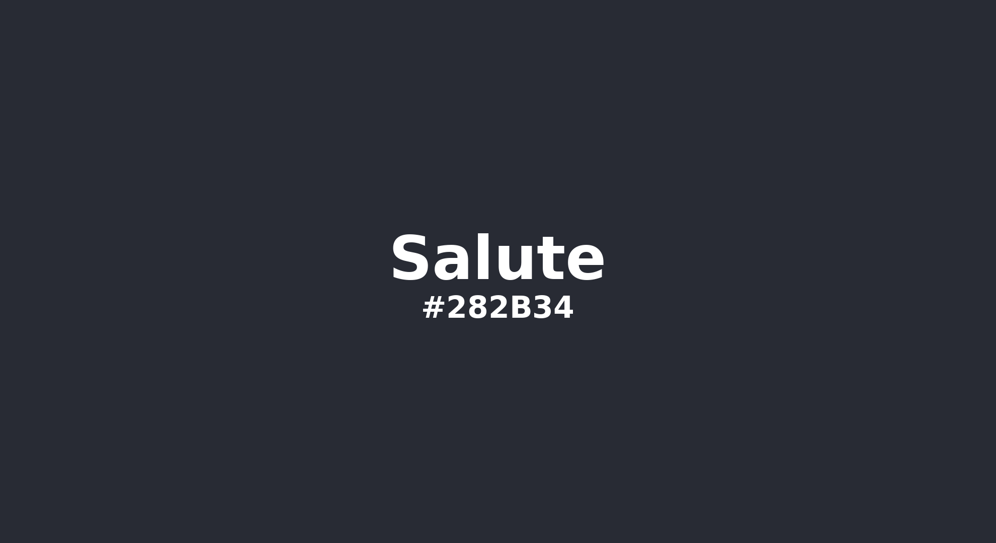 Hex Color #282b34 | Printing Match PANTONE 19-4011 TCX | Color ...
