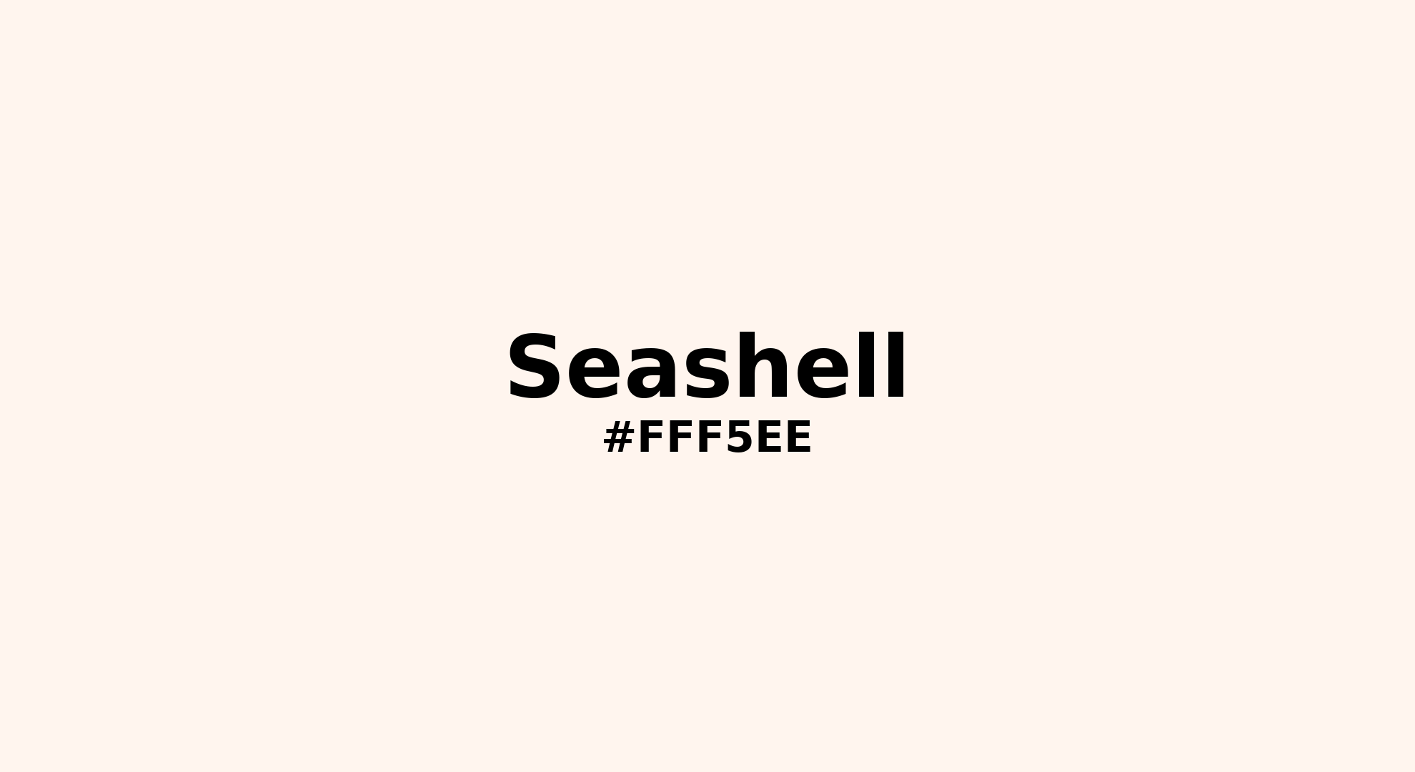 Seashell | Color conversion CMYK | Hsl | Rgb | Pantone Printing Match