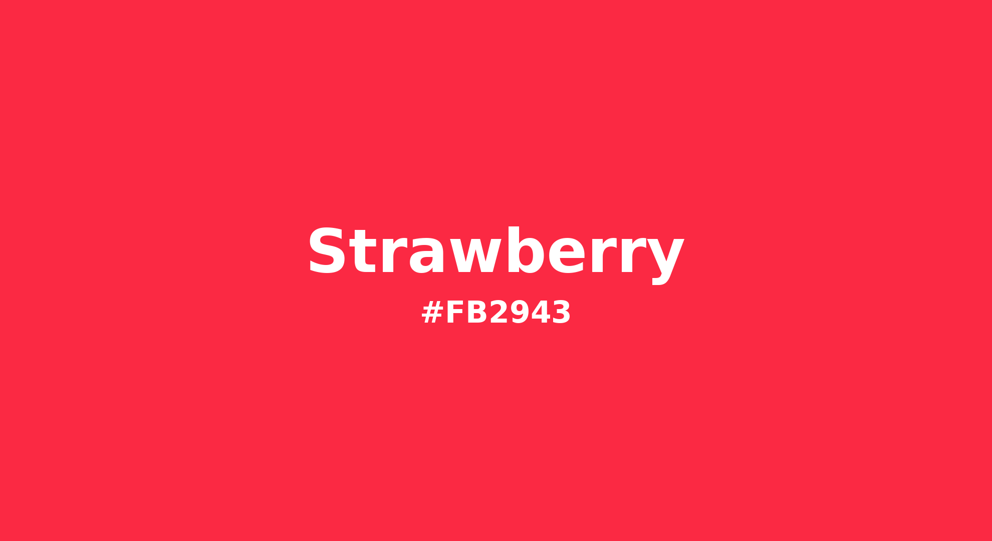Strawberry | Color conversion CMYK | Hsl | Rgb | Pantone Printing Match
