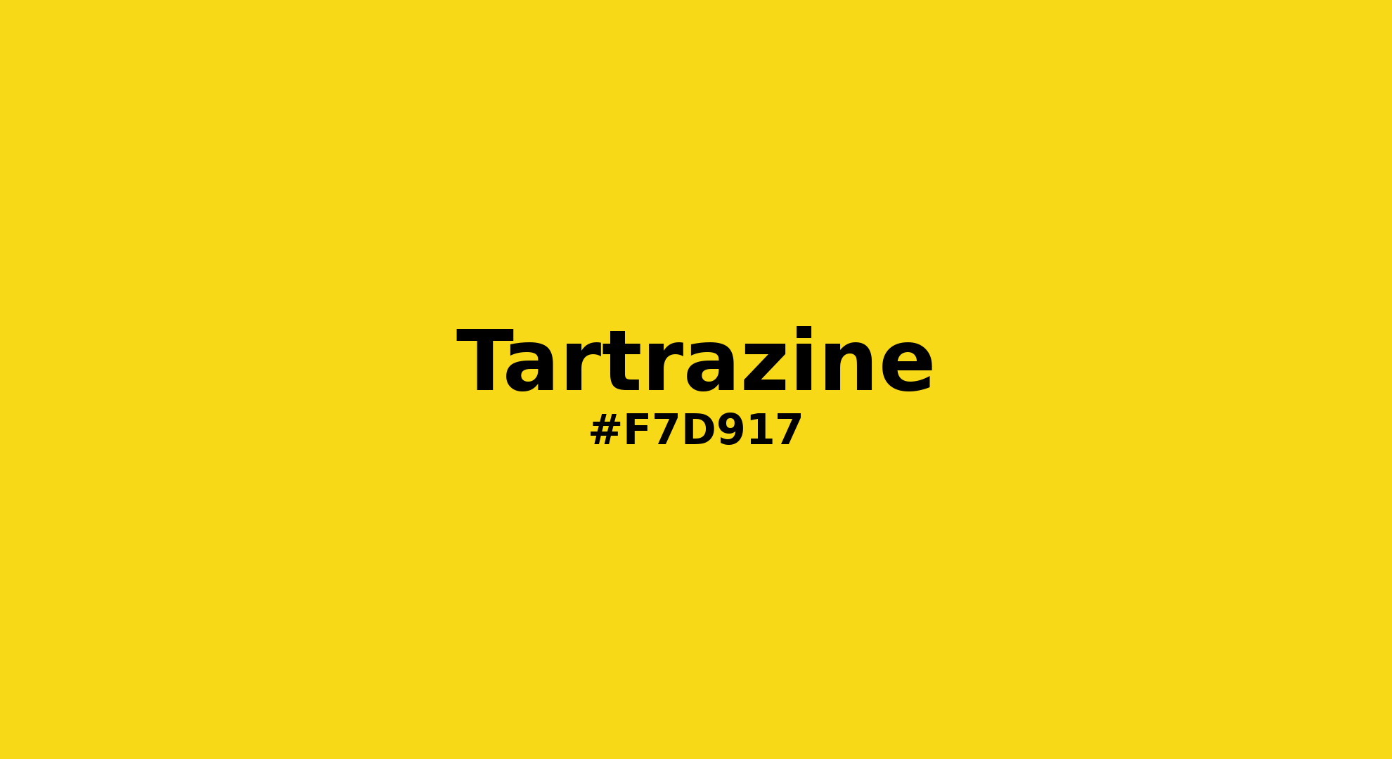 Tartrazine | Color conversion CMYK | Hsl | Rgb | Pantone Printing Match