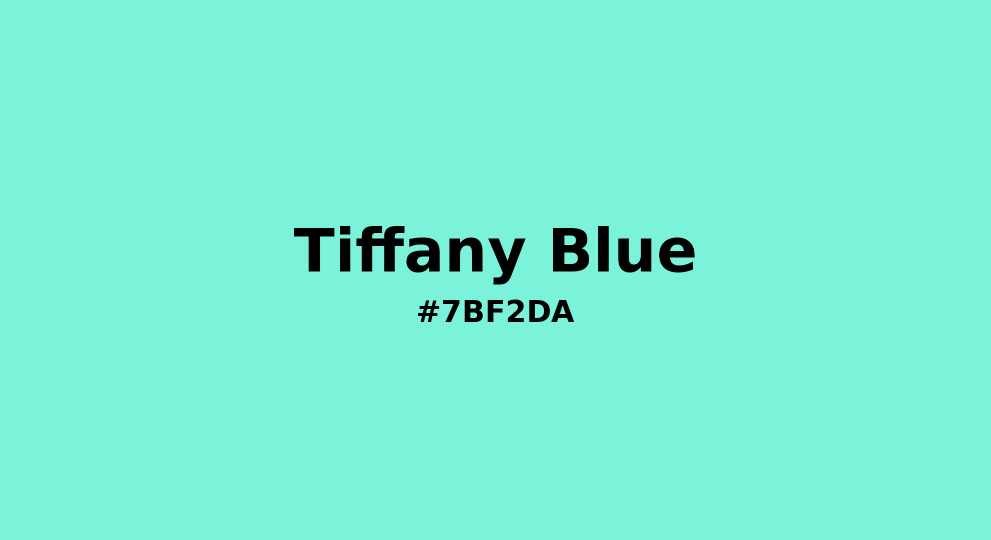 Tiffany Blue | Color conversion CMYK | Hsl | Rgb | Pantone Printing Match