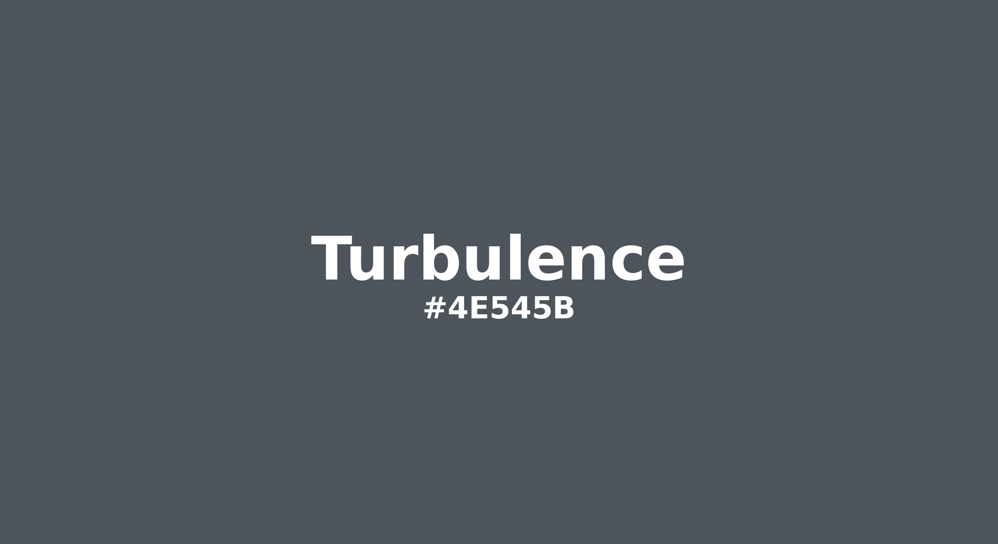 Hex Color #4e545b | Printing Match PANTONE 19-4215 TCX | Color ...