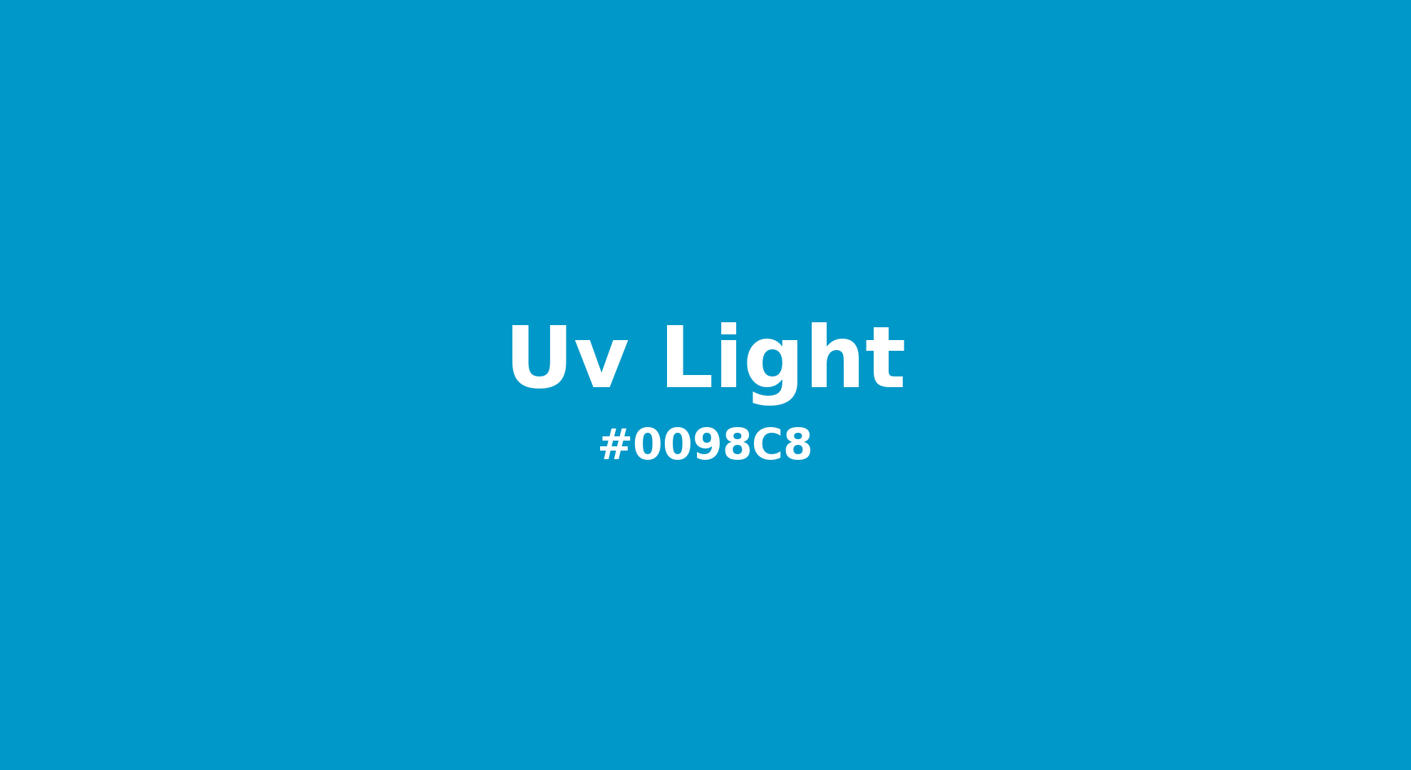 Uv Light Color | 0098c8 | Color conversion CMYK | Hsl | Rgb | Pantone ...