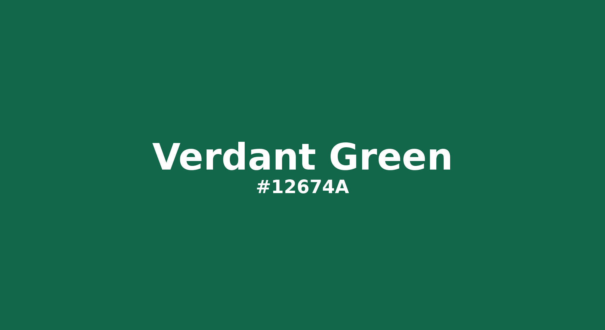 Hex Color #12674a | Printing Match PANTONE 19-6026 TCX | Color ...