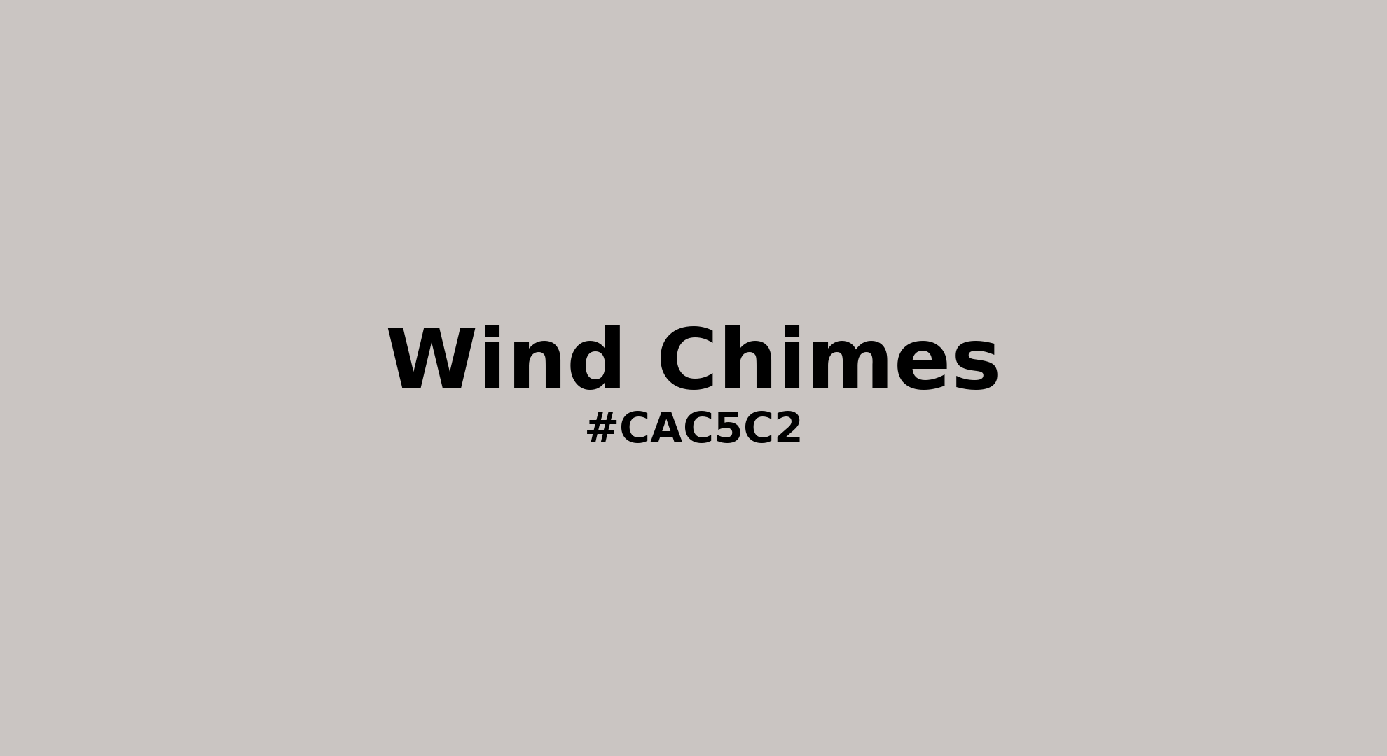 Hex Color #cac5c2 | Printing Match PANTONE 14-4002 TCX | Color ...