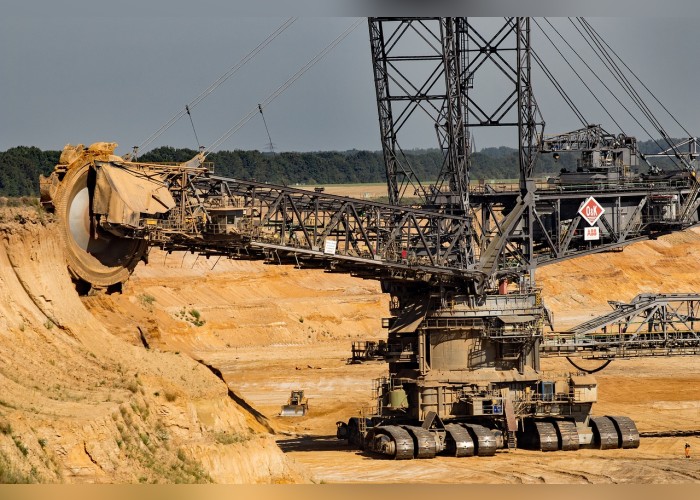 Color Palette Ideas from Mining Sand Construction Image | iColorpalette