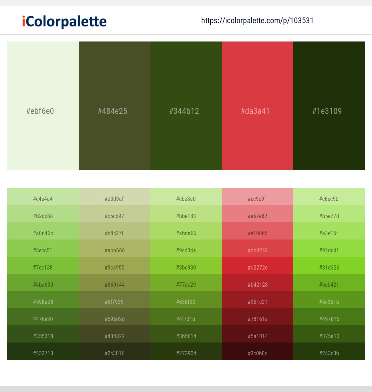 14 Latest Color Schemes with Woodland And Deep Forest Green Color tone ...