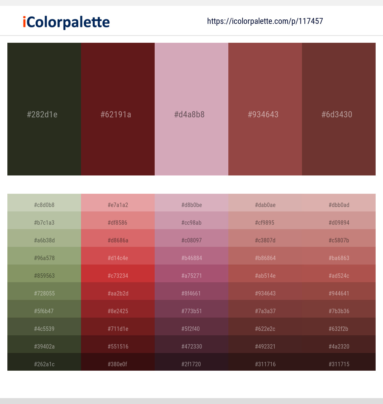 1 Latest Color Schemes with Log Cabin And Copper Rust Color tone ...