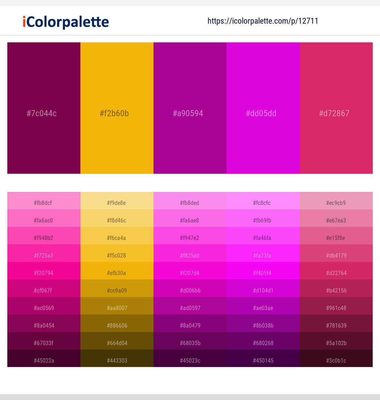 17 Latest Color Schemes with Purple And Orange Color tone combinations ...