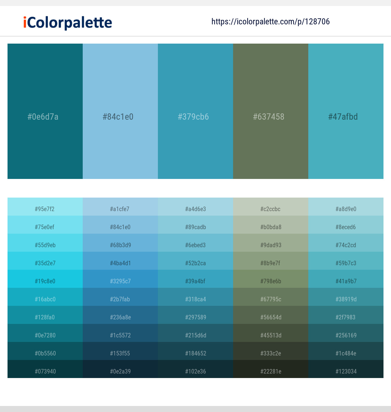 1 Latest Color Schemes with Cornflower And Willow Grove Color tone ...