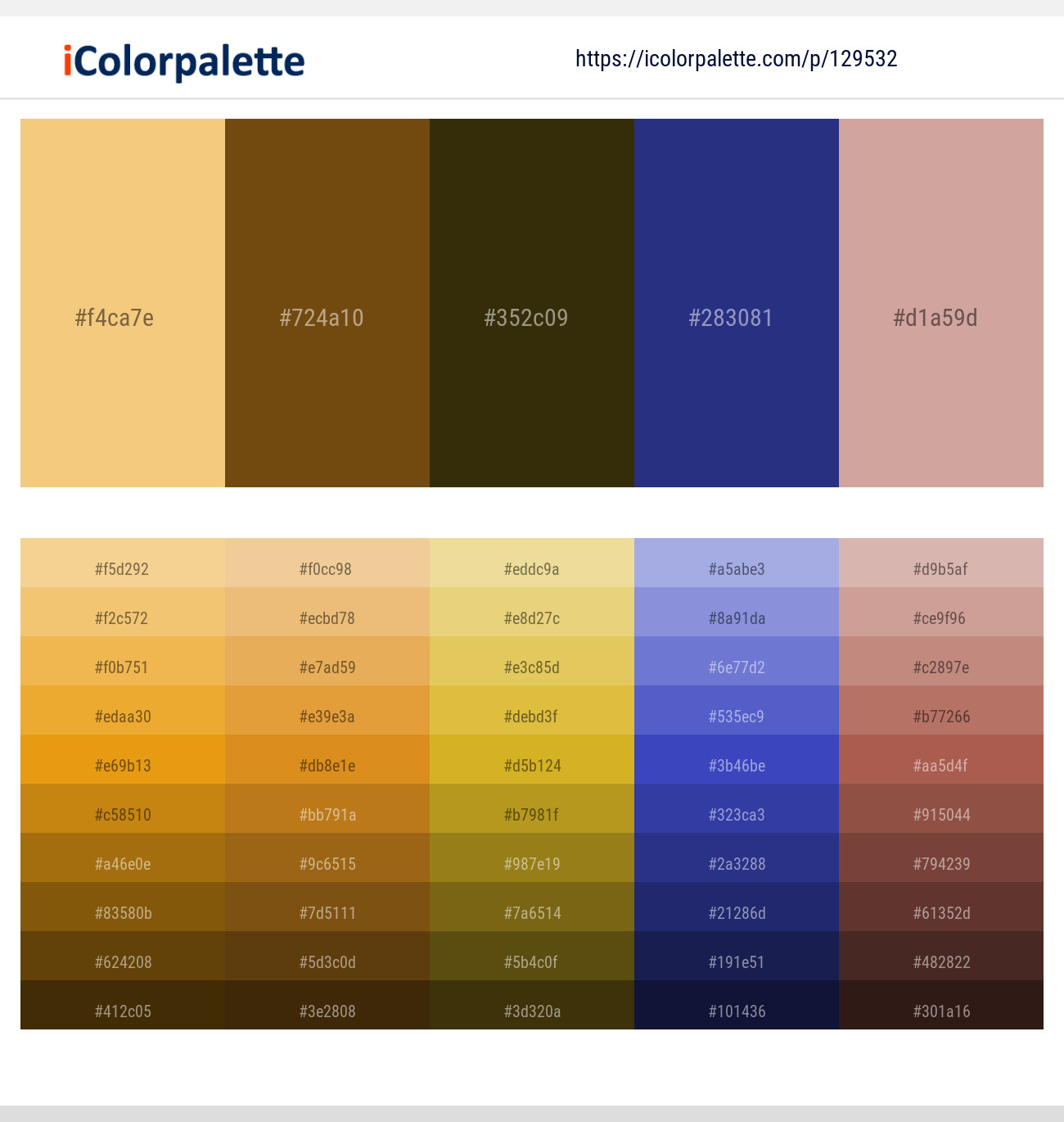 1 Latest Color Schemes with Raw Umber And Clinker Color tone ...