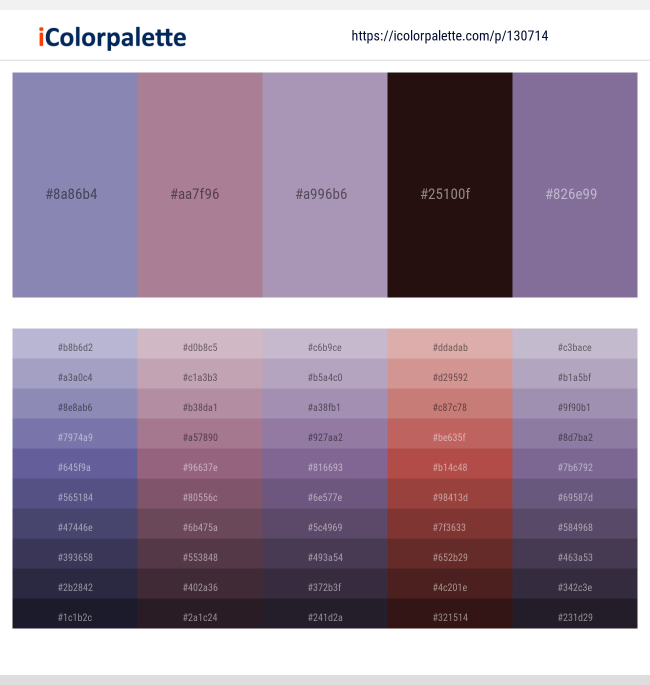 1 Latest Color Schemes with Tamarind And Rum Color tone combinations ...