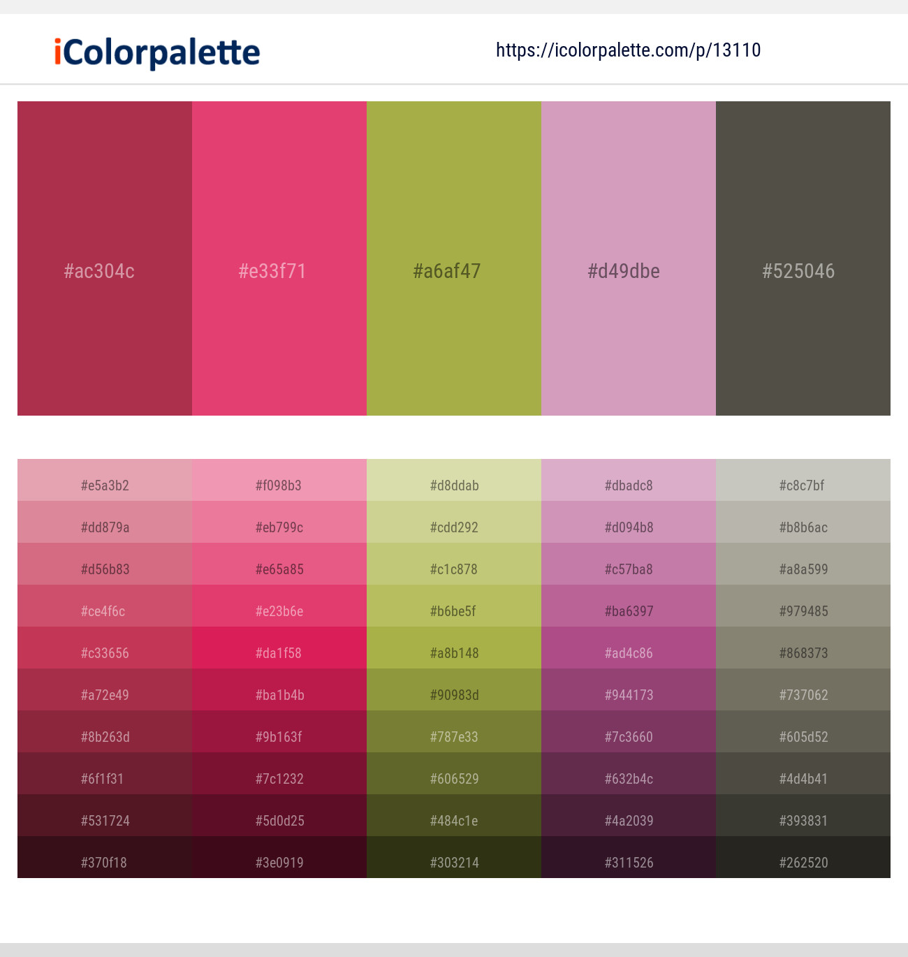 2 Latest Color Schemes with Night Shadz And Olive Green Color tone ...