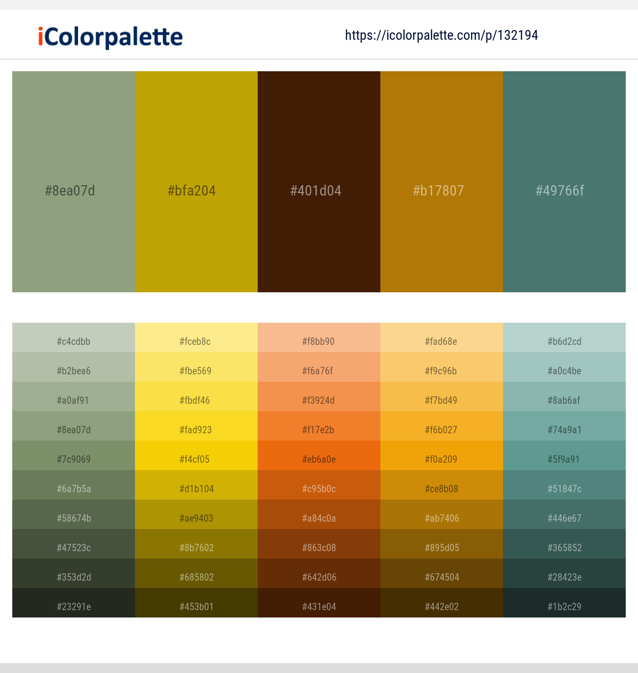1 Latest Color Schemes with Dark Ebony And Cutty Sark Color tone ...
