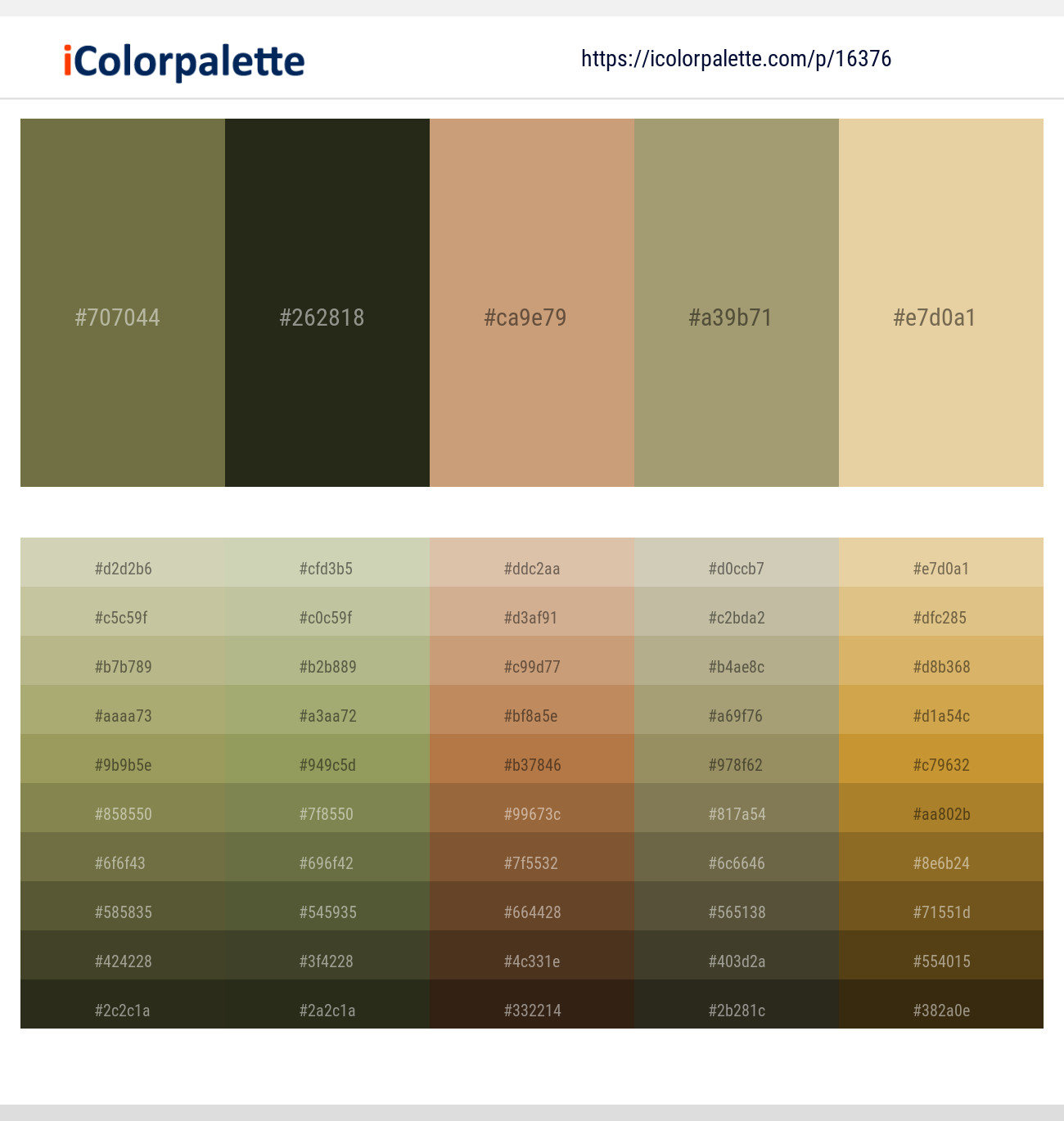 2 Latest Color Schemes with Antique Brass And Zombie Color tone ...